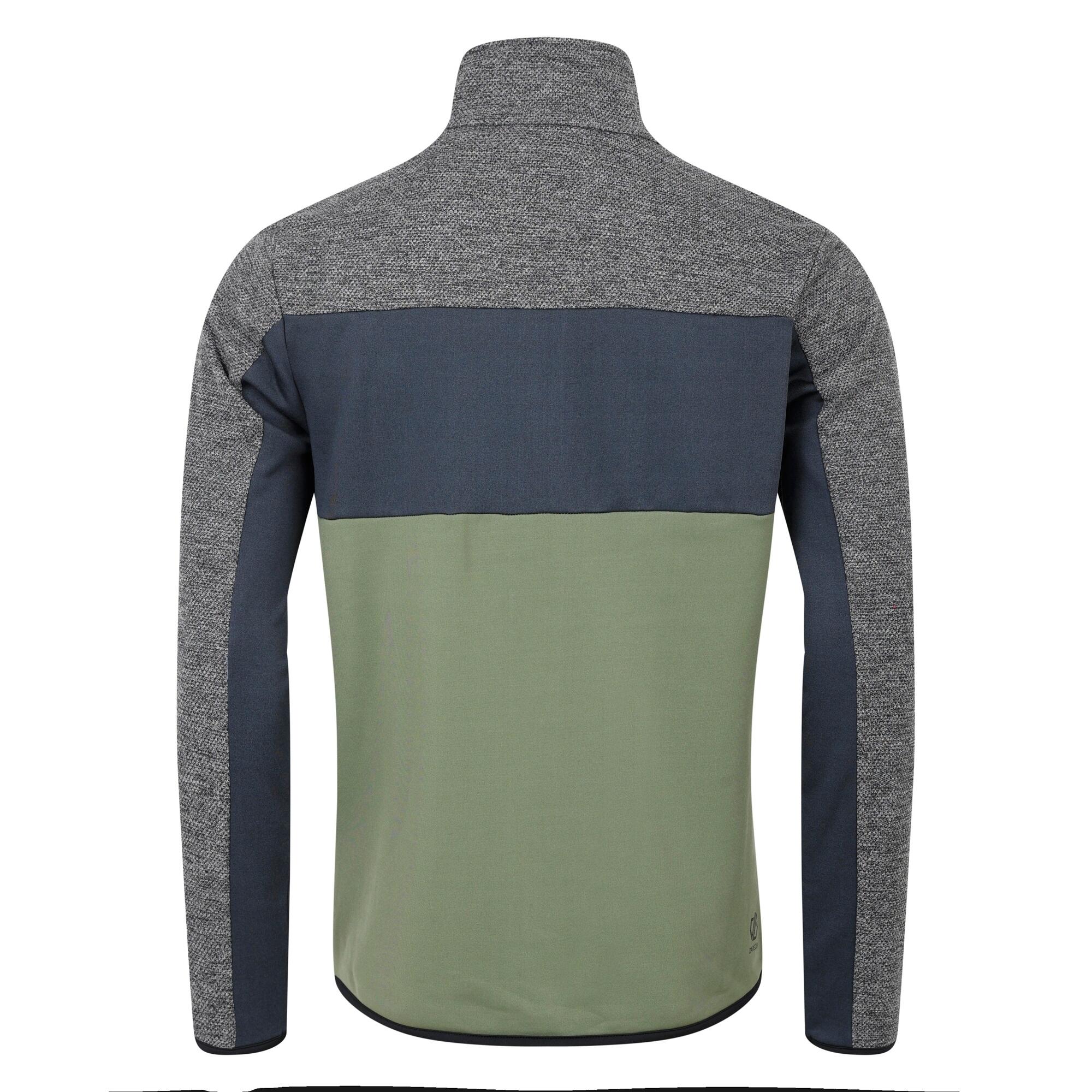 Mens Venture Fleece Jacket (Charcoal Grey/Black Marl/Olivine Green ...