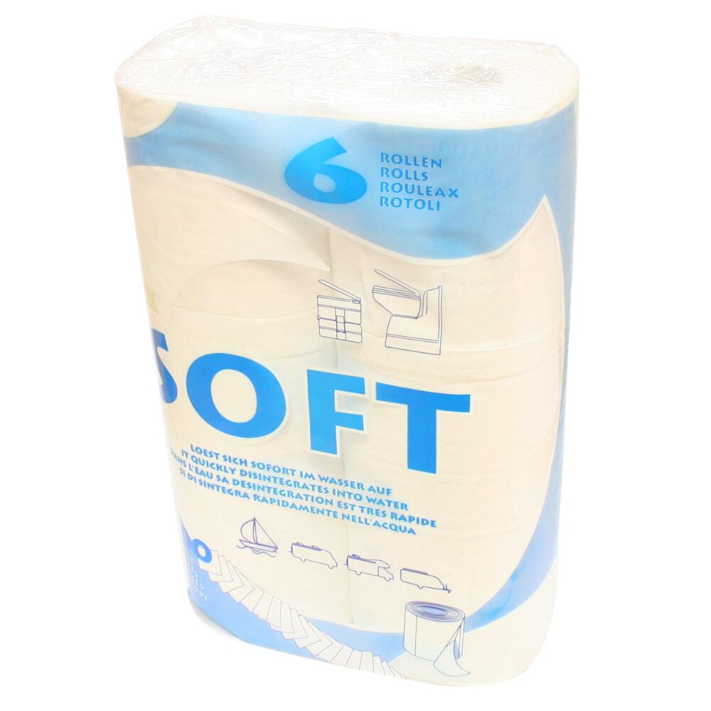 Fiamma Soft Toilet Paper 6-Pack – Quick-Dissolving Tissue for Chemical Toilets FIAMMA | Decathlon