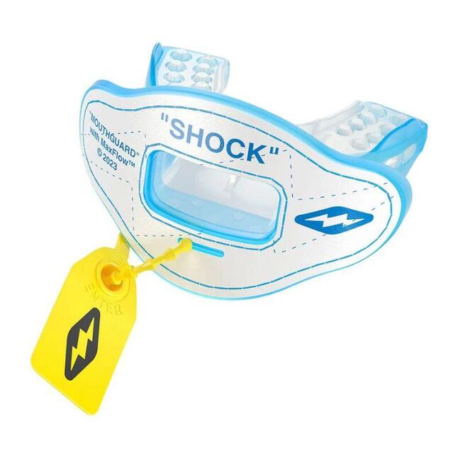 Shock Doctor Max Air Flow 3D Stitch White/Columbia Blue SHOCK DOCTOR ...