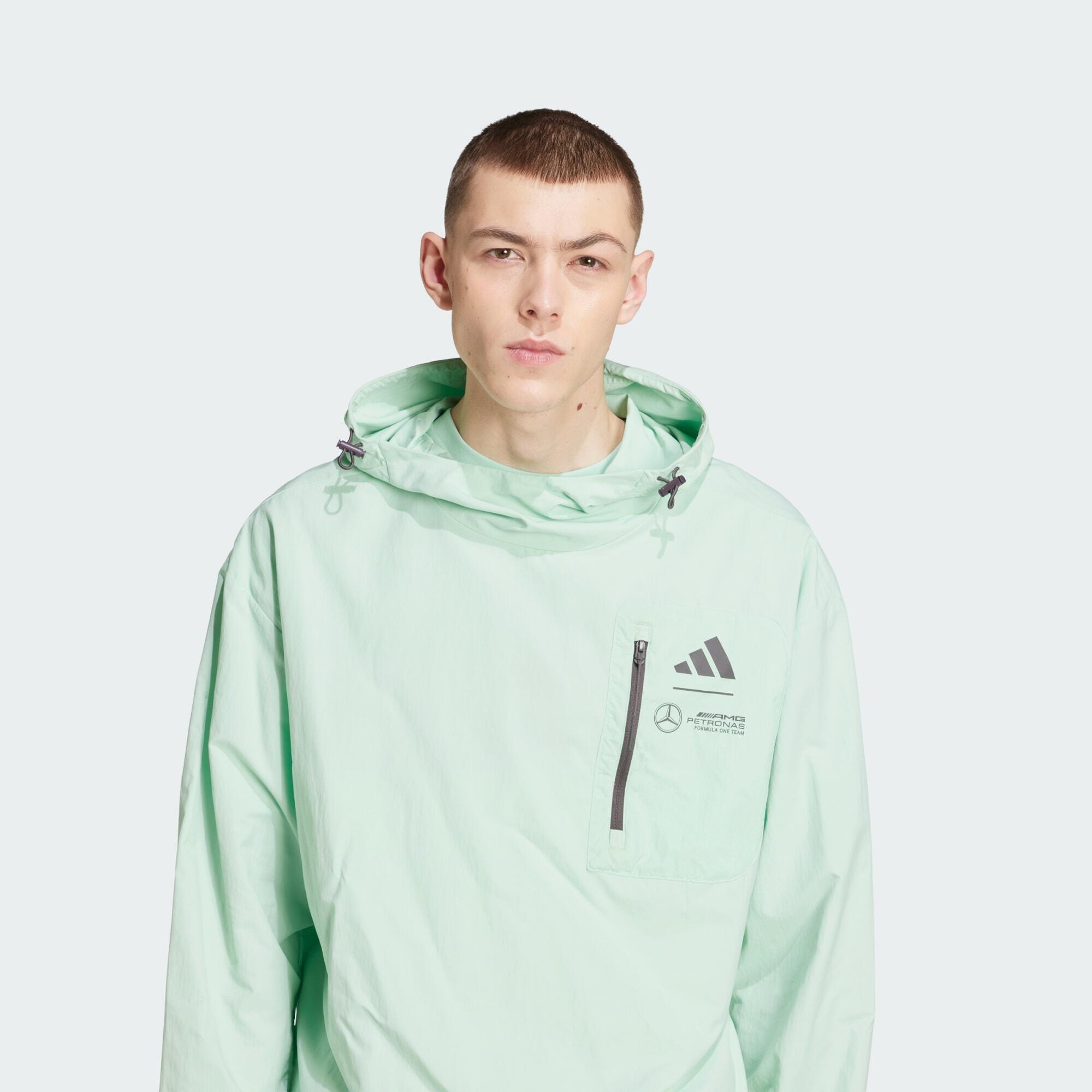 MERCEDES - AMG PETRONAS FORMULA ONE TEAM PREMIUM WOVEN WIND BREAKER ...