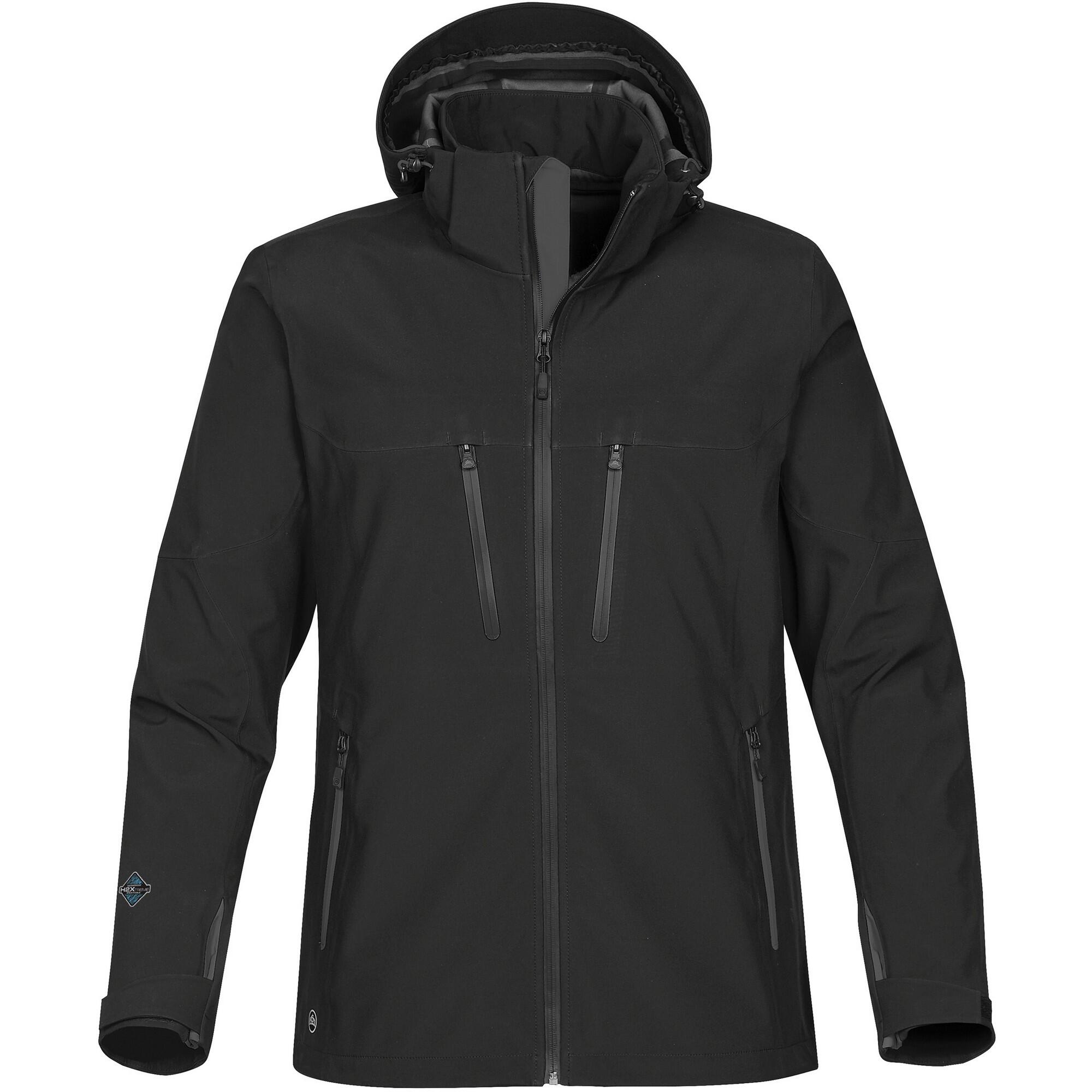 Mens Patrol Technical Softshell Jacket (Black/ Red) STORMTECH | Decathlon