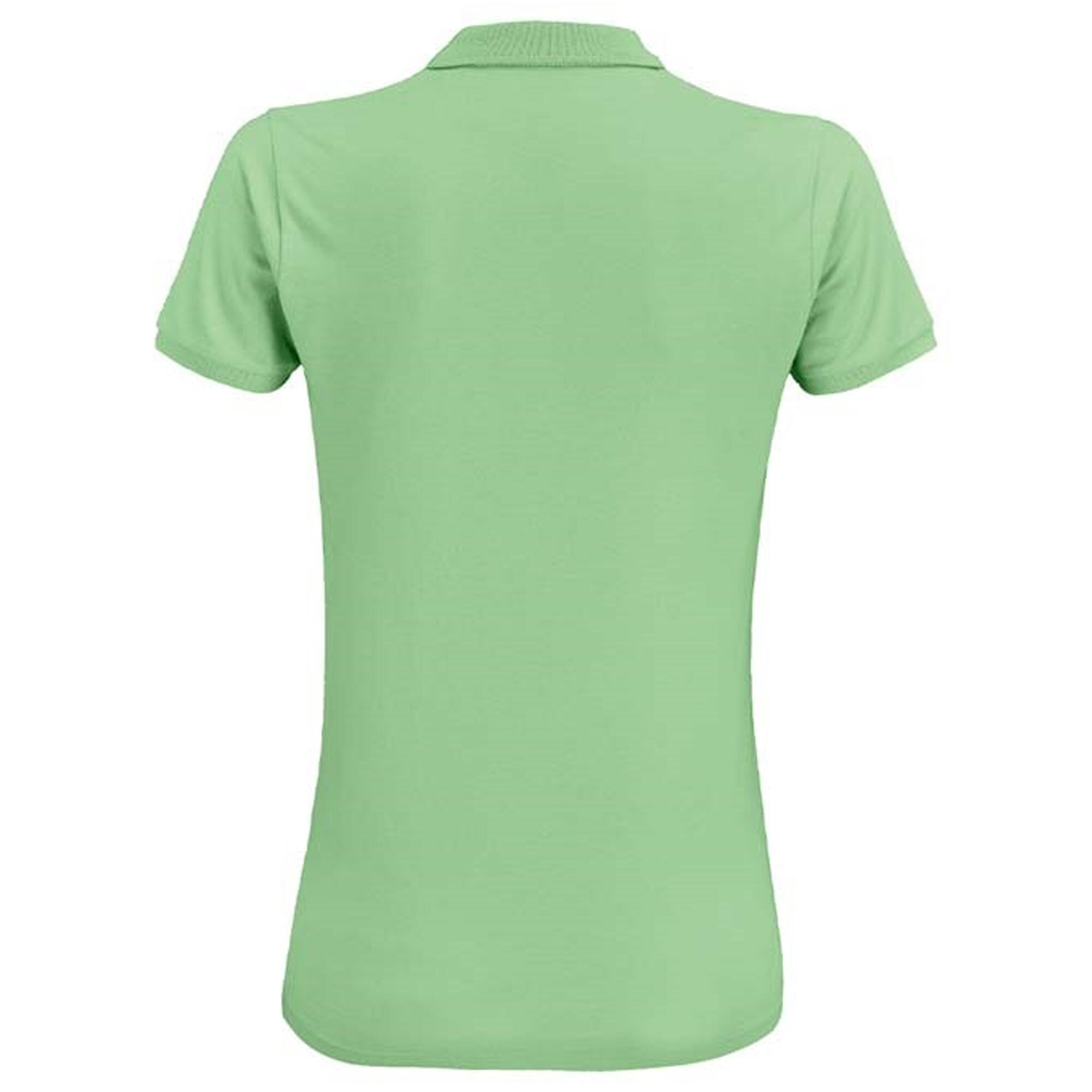 Womens/Ladies Planet Polo Shirt (Frozen Green) SOL S | Decathlon