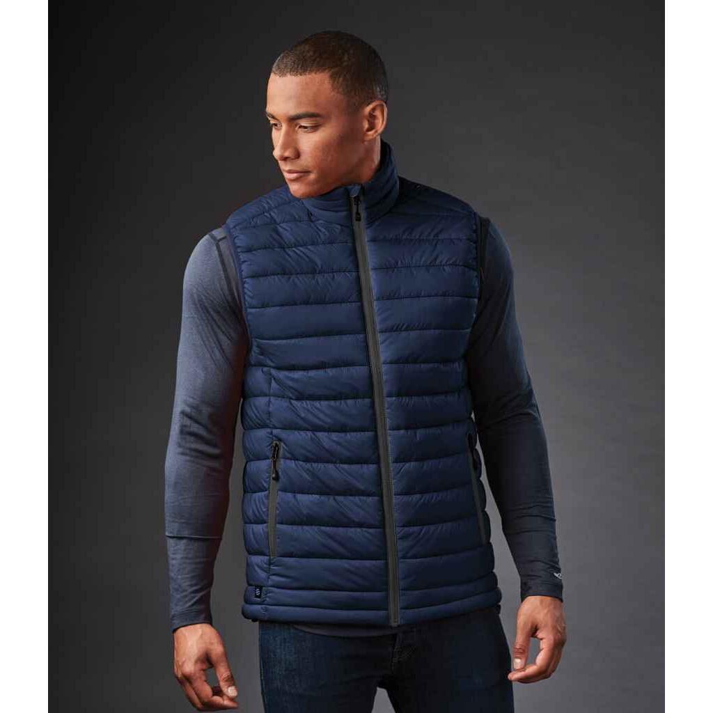Mens Stavanger Thermal Body Warmer (Navy/Graphite Grey) STORMTECH ...