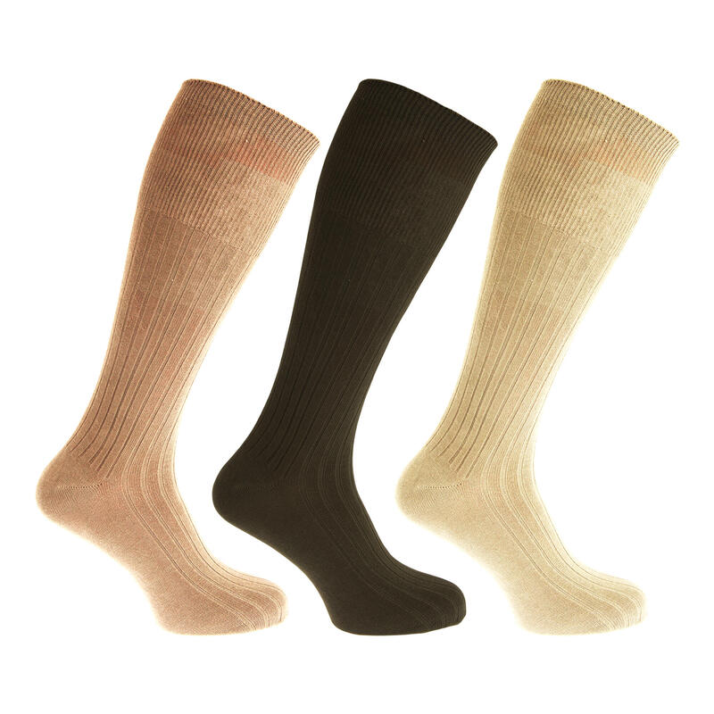 Chaussettes Hautes Homme (Marron) UNIVERSAL TEXTILES - Decathlon