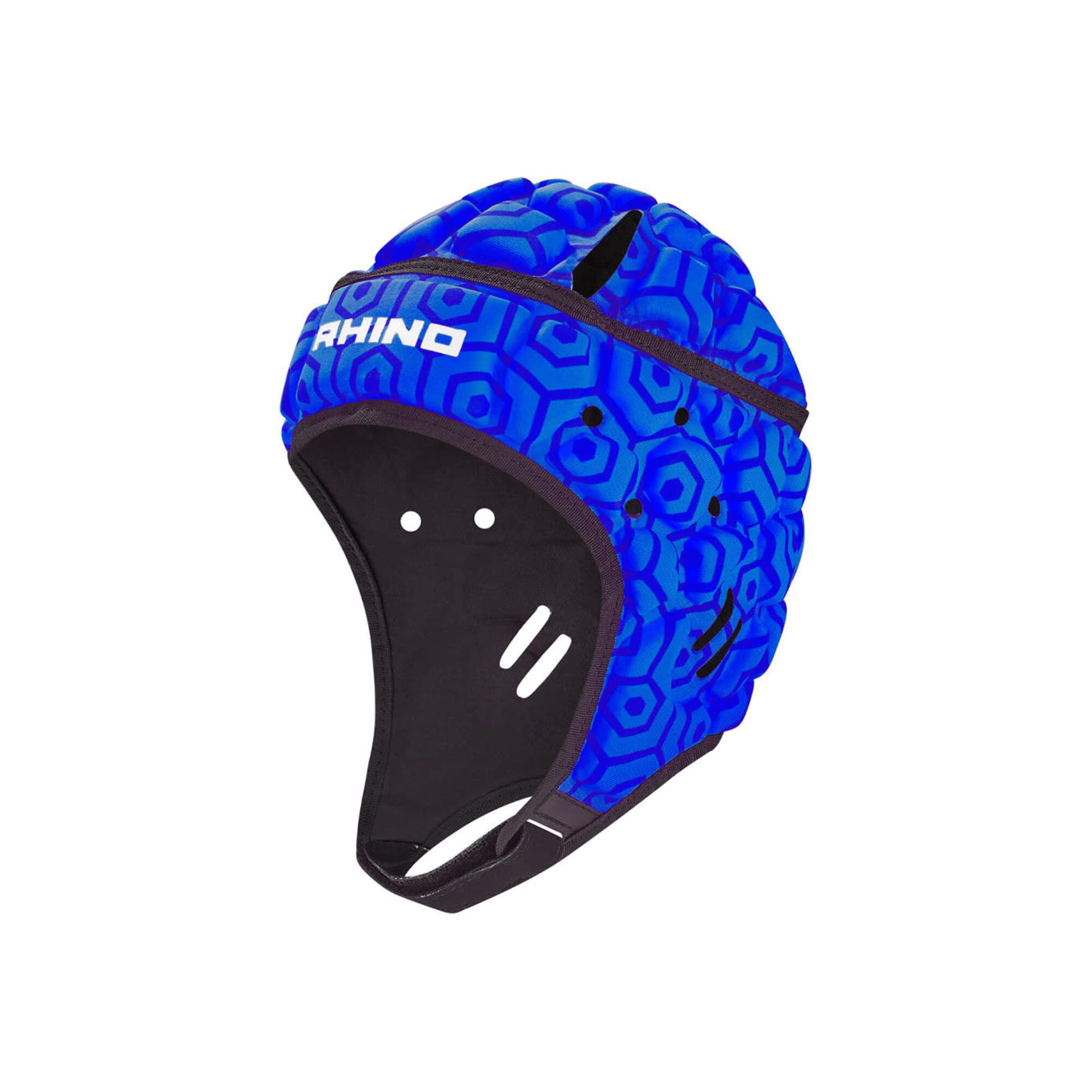 Rhino Pro Headguard Royal Blue JS RHINO | Decathlon