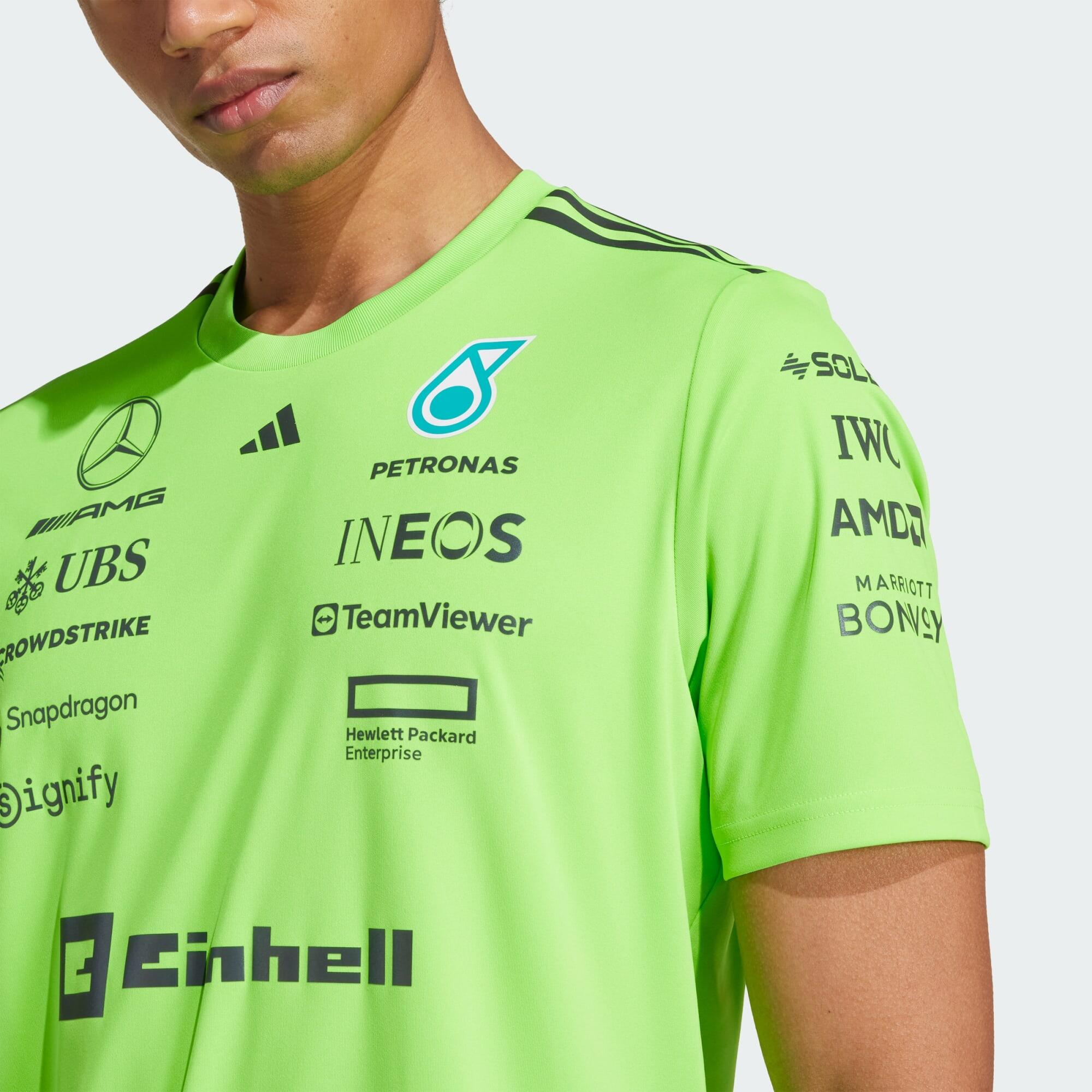 MERCEDES - AMG PETRONAS FORMULA ONE TEAM SET UP TEE ADIDAS | Decathlon