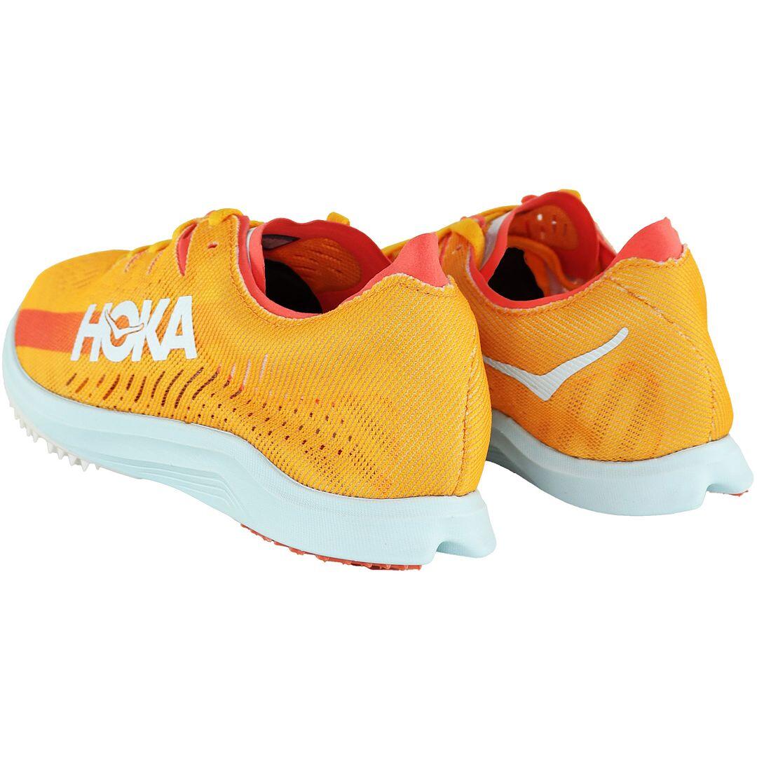 Hoka Cielo X LD Spike Mens Orange Track Shoes HOKA | Decathlon