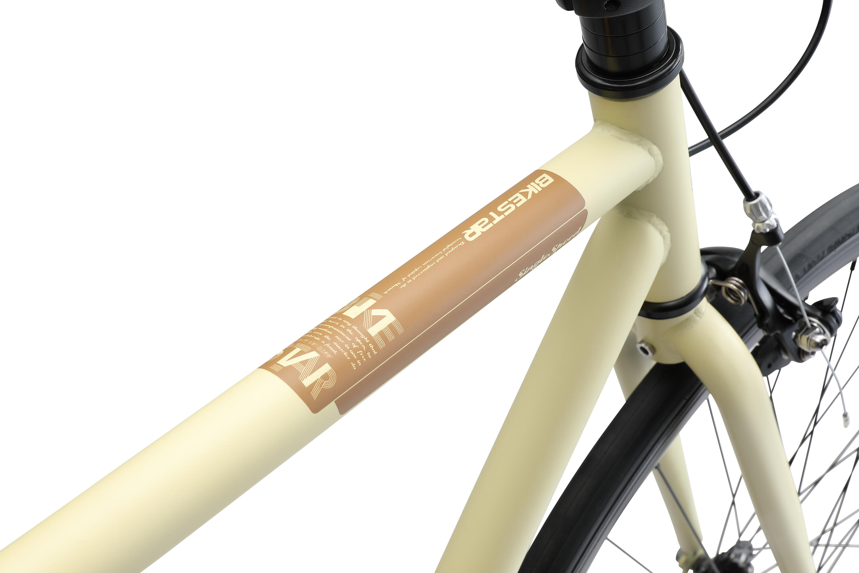 Aluminium stadsfiets single speed 28" | Decathlon