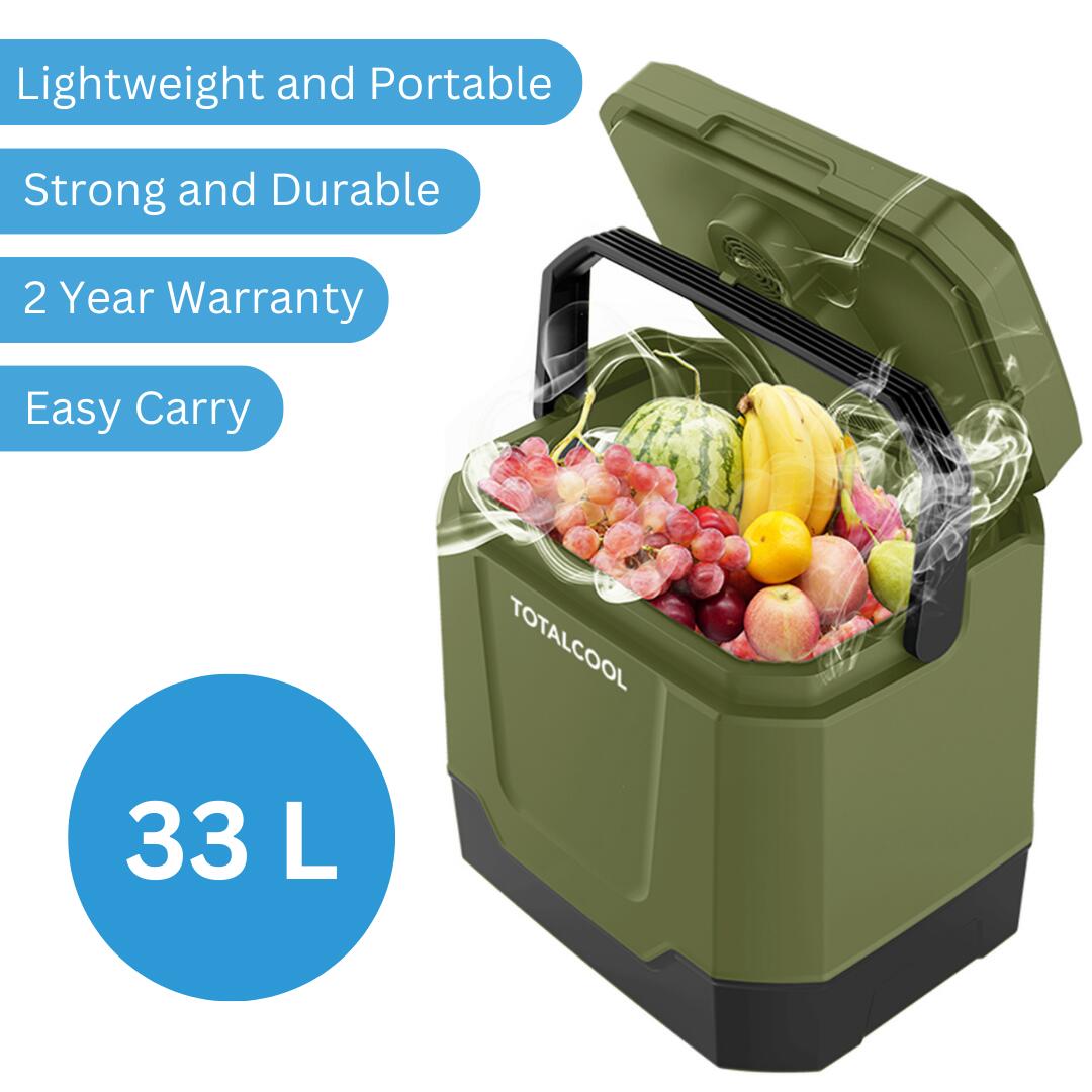 Electric Camping Off Grid Coolbox - 12 Volt Van Cooler Box TOTALCOOL ...