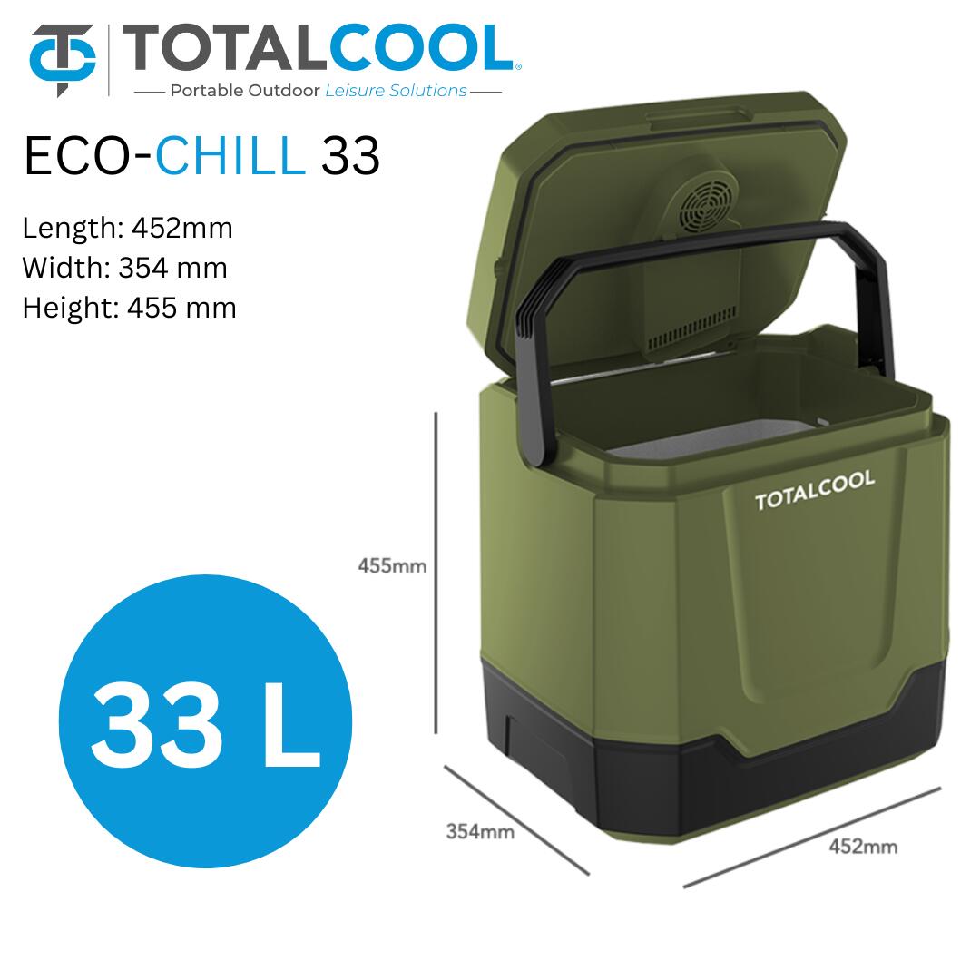 Electric Camping Off Grid Coolbox - 12 Volt Van Cooler Box TOTALCOOL ...