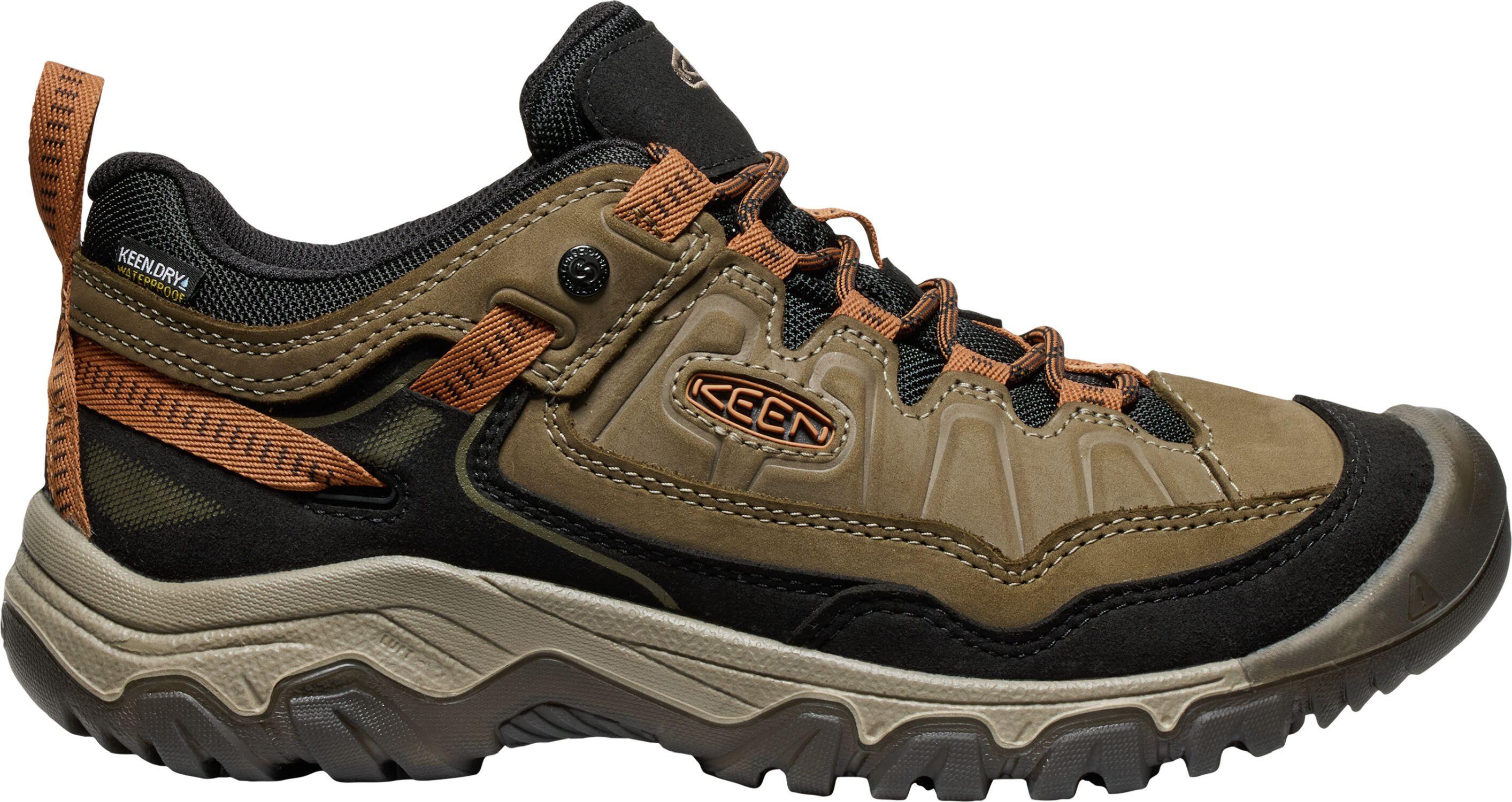 Men’s TARGHEE IV WP M Hiking Shoe Sea Turtle Green/Pecan Brown - Decathlon