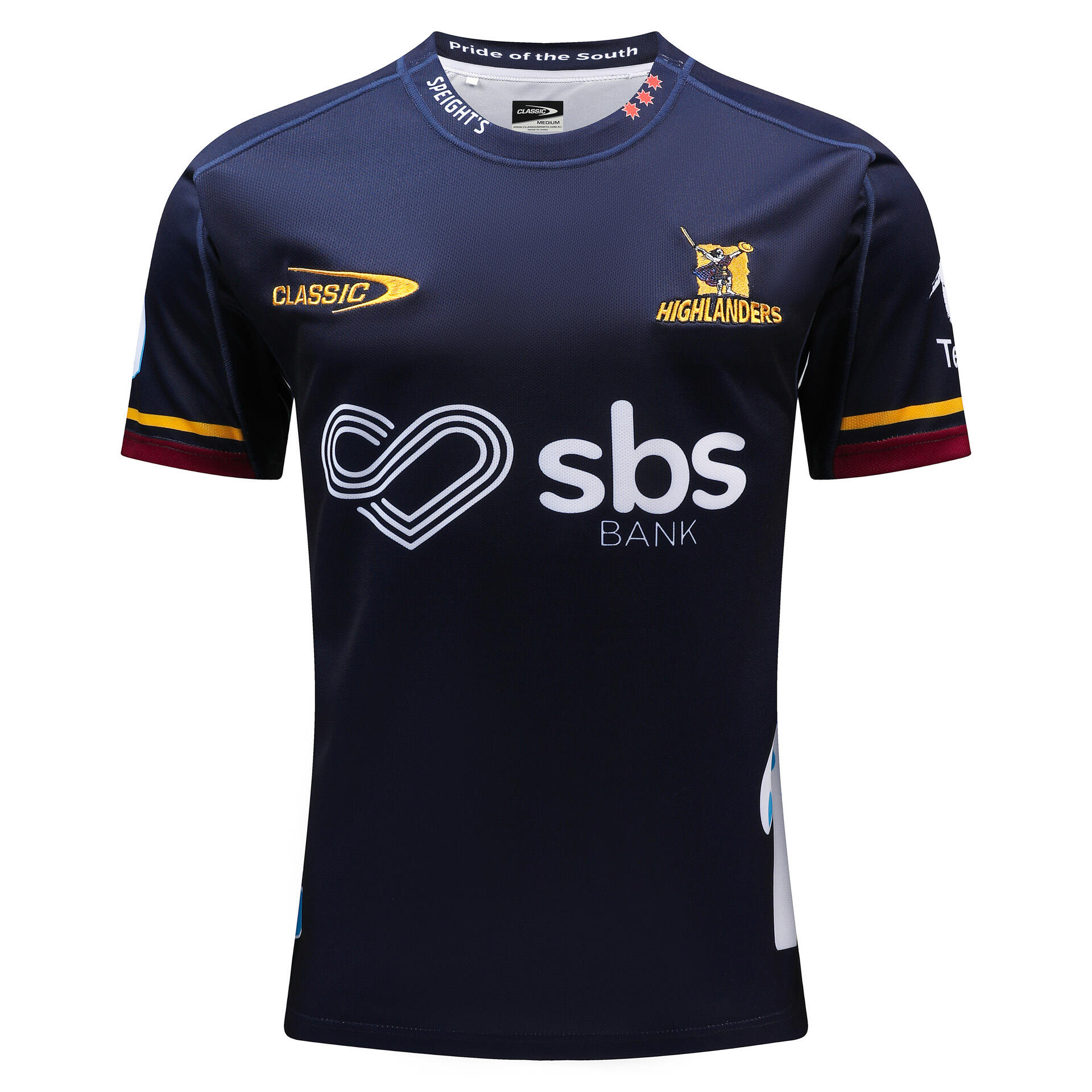 Highlanders 2024 Super Rugby Adults Home Rugby Shirt CLASSIC | Decathlon