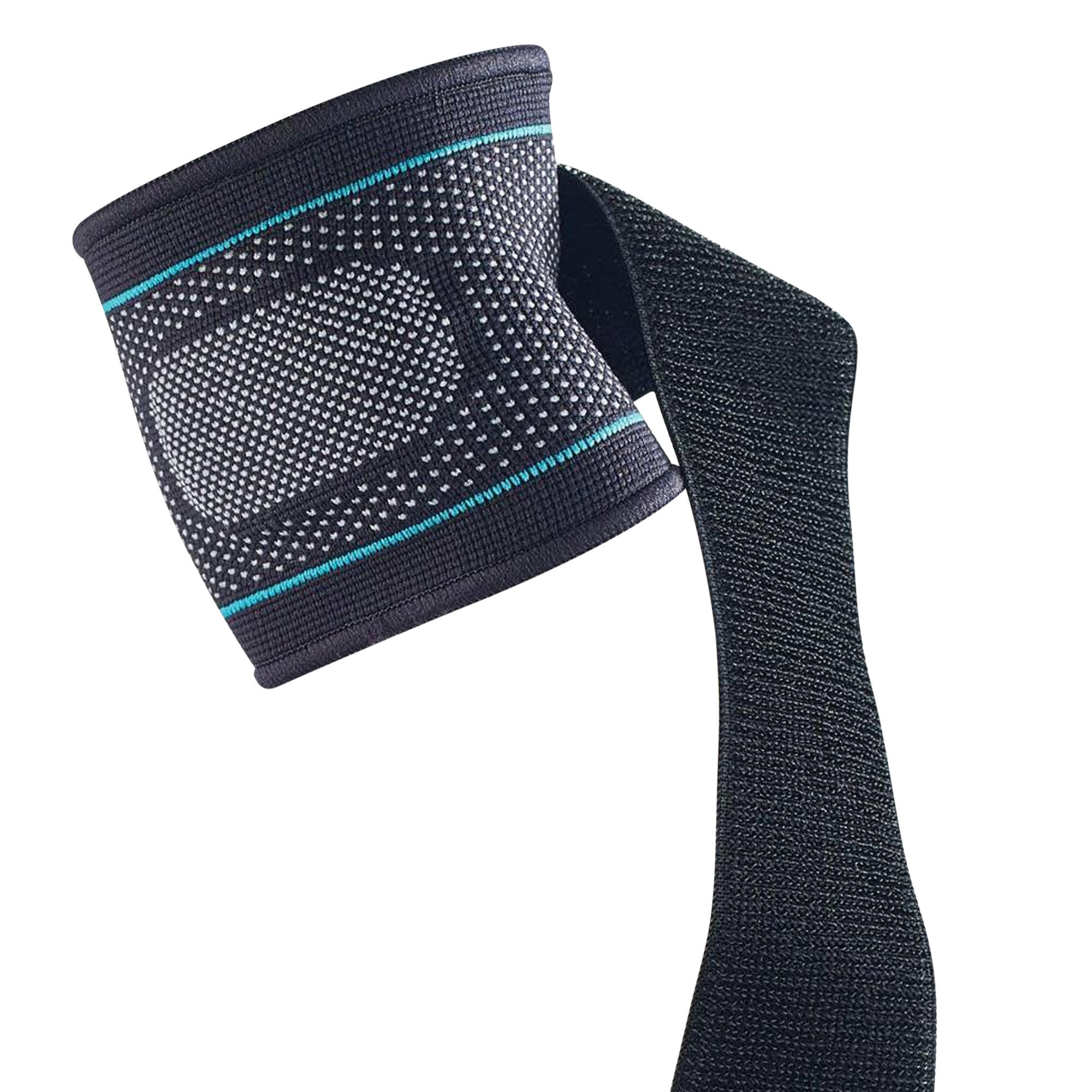Advanced Ultimate Compression Tennis Elbow Support (Black/Blue) ULTIMATE PERFORMANCE | Decathlon