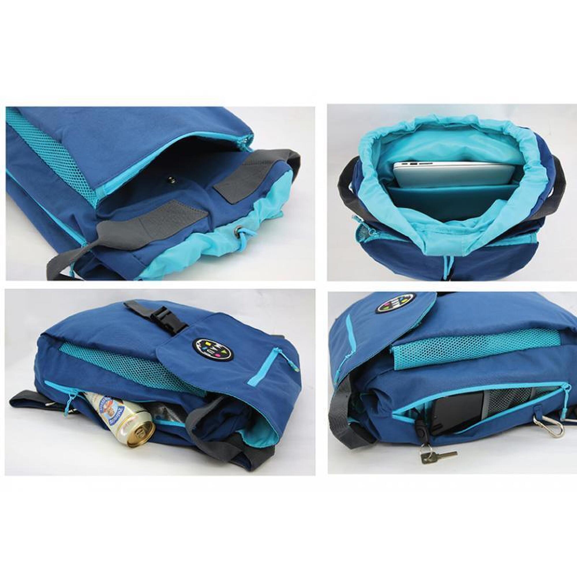 MAUI AND SONS - Geantă plajă Maui and Sons, albastru uni, 25 L. | Decathlon