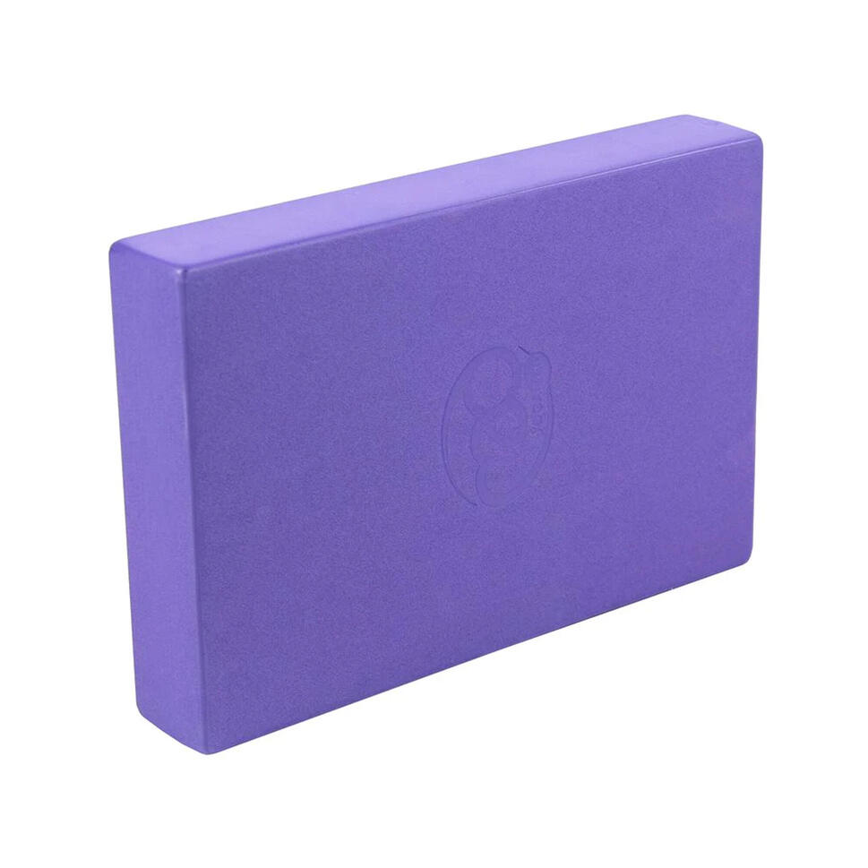 Yoga Brick (Purple) FITNESS MAD | Decathlon