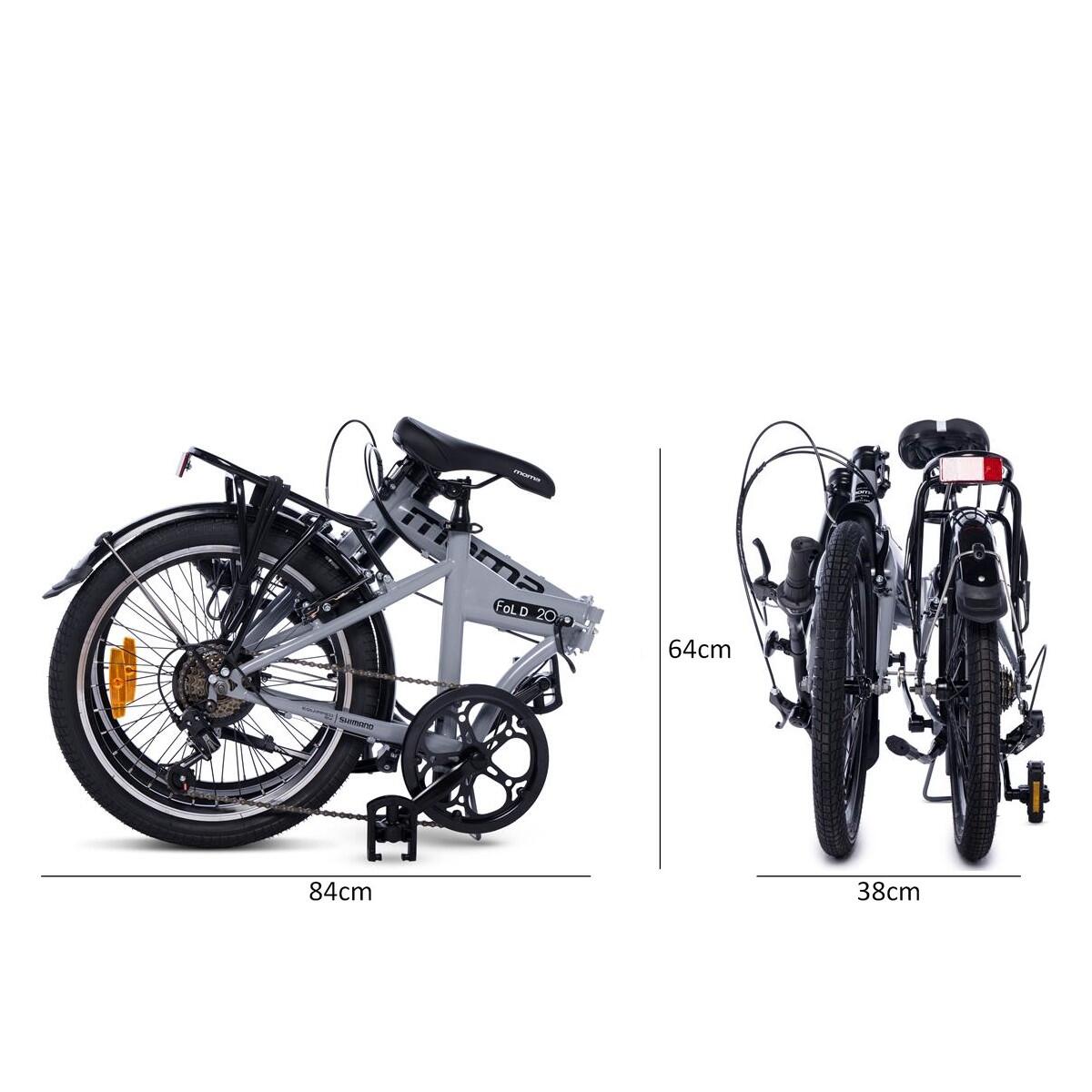 Bicicleta Plegable Urbana FOLD , SHIMANO 7v. MOMA BIKES | Decathlon