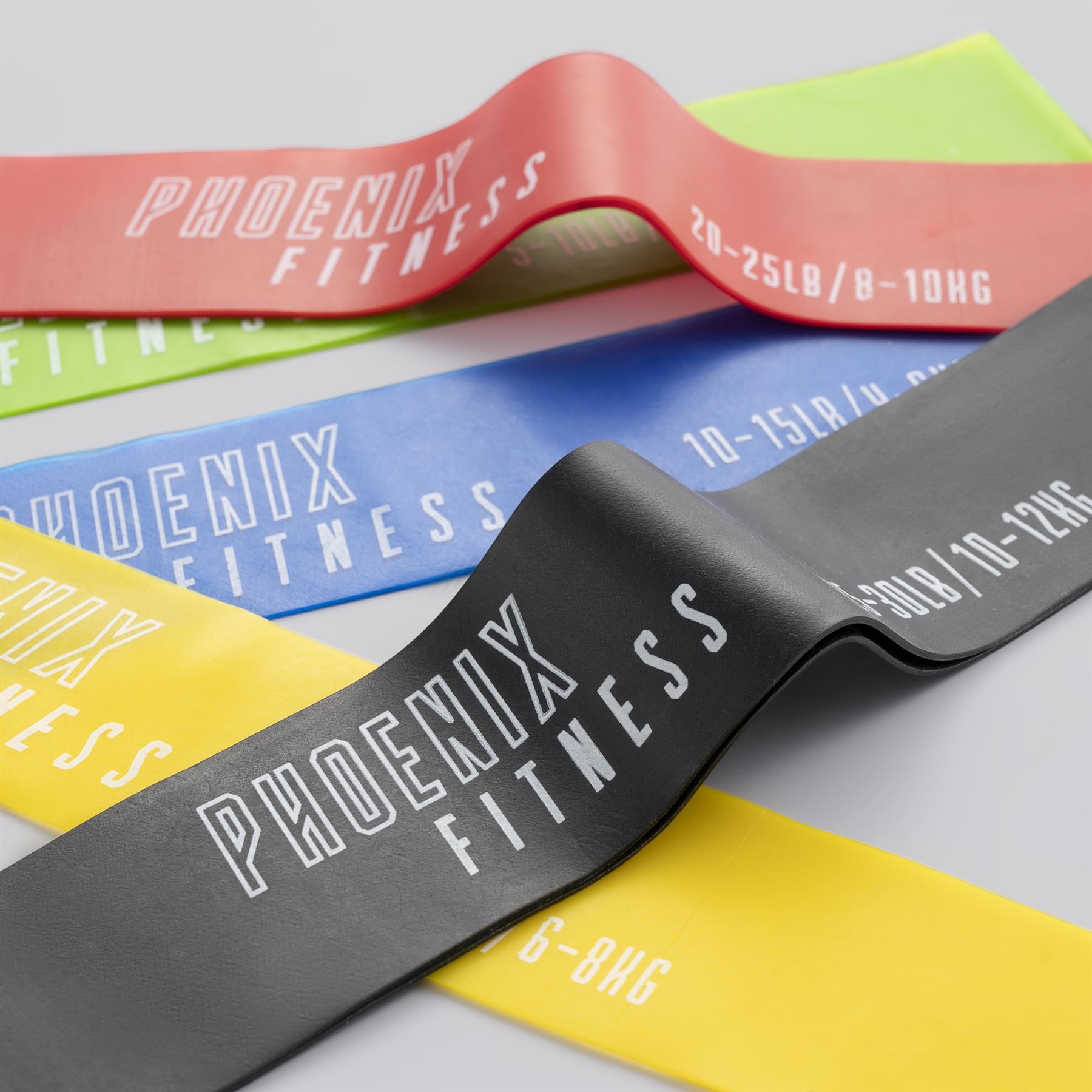 Phoenix Fitness Resistance Bands - Multi-coloured PHOENIX FITNESS ...