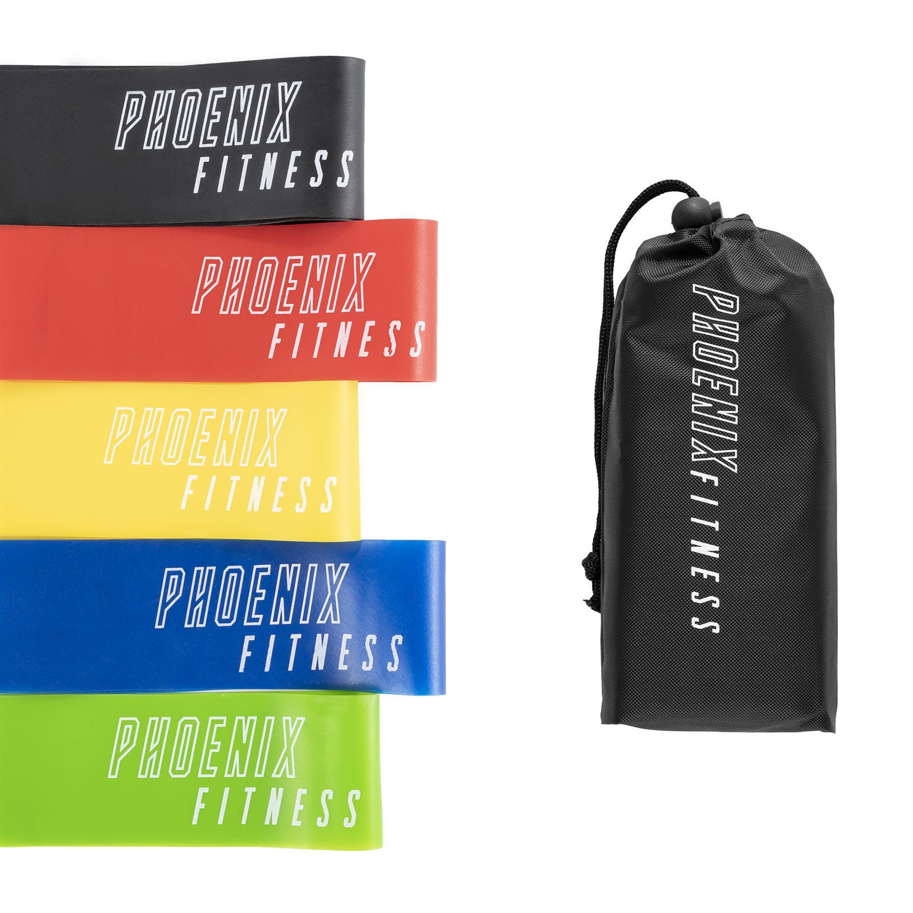 Phoenix Fitness Resistance Bands - Multi-coloured PHOENIX FITNESS ...