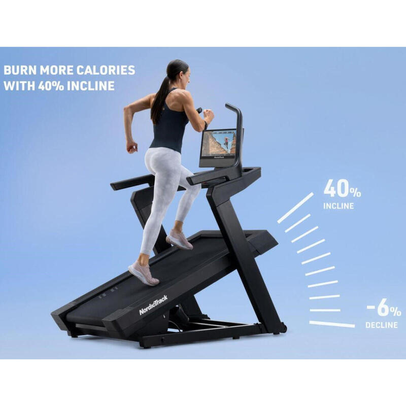 X16 treadmill / 16" touch screen / Incline +40% / Incline -6% NORDICTRACK - Decathlon
