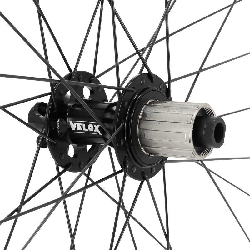 Roue de vélo VTT disc arrière moyeu roulement disc 6 trous (compatible ...