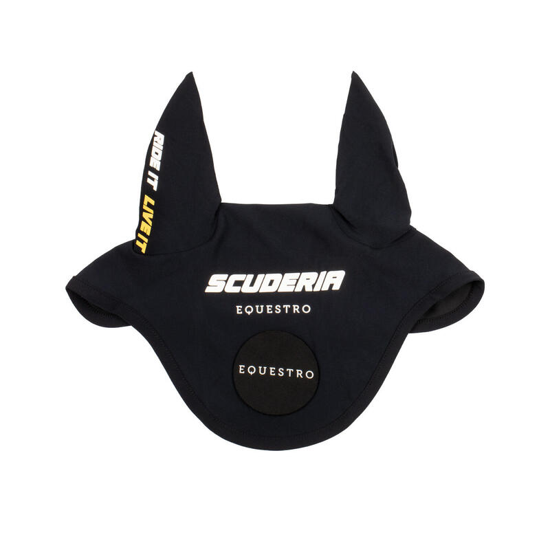 Bonnet anti-mouches pour cheval Equestro Scuderia EQUESTRO | Decathlon
