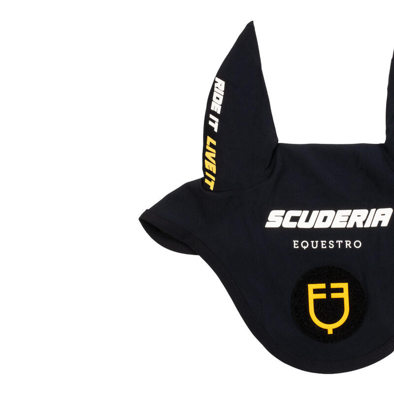 Bonnet anti-mouches pour cheval Equestro Scuderia EQUESTRO | Decathlon