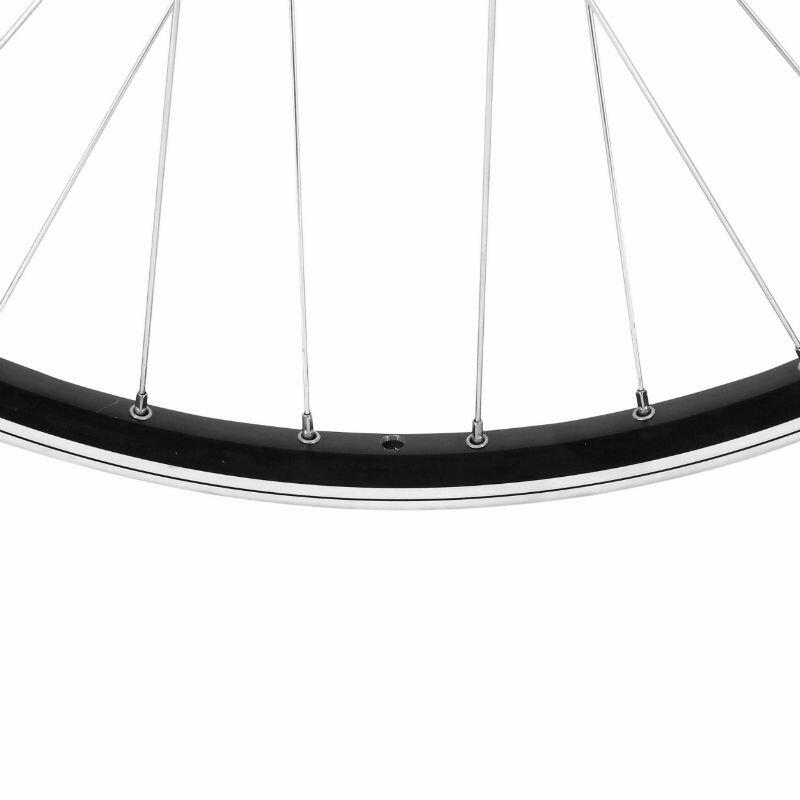Roue de vélo VTC avant aluminium moyeu disc 6 trous Shimano Velox Disc ...