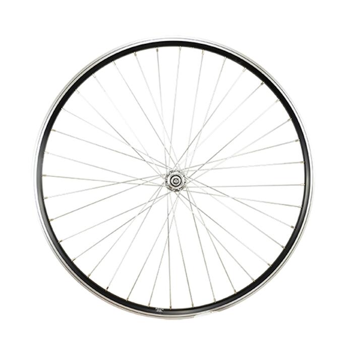 Roue avant de vélo VTC écrou axe plein jante Velox ER10. Magnum VELOX | Decathlon