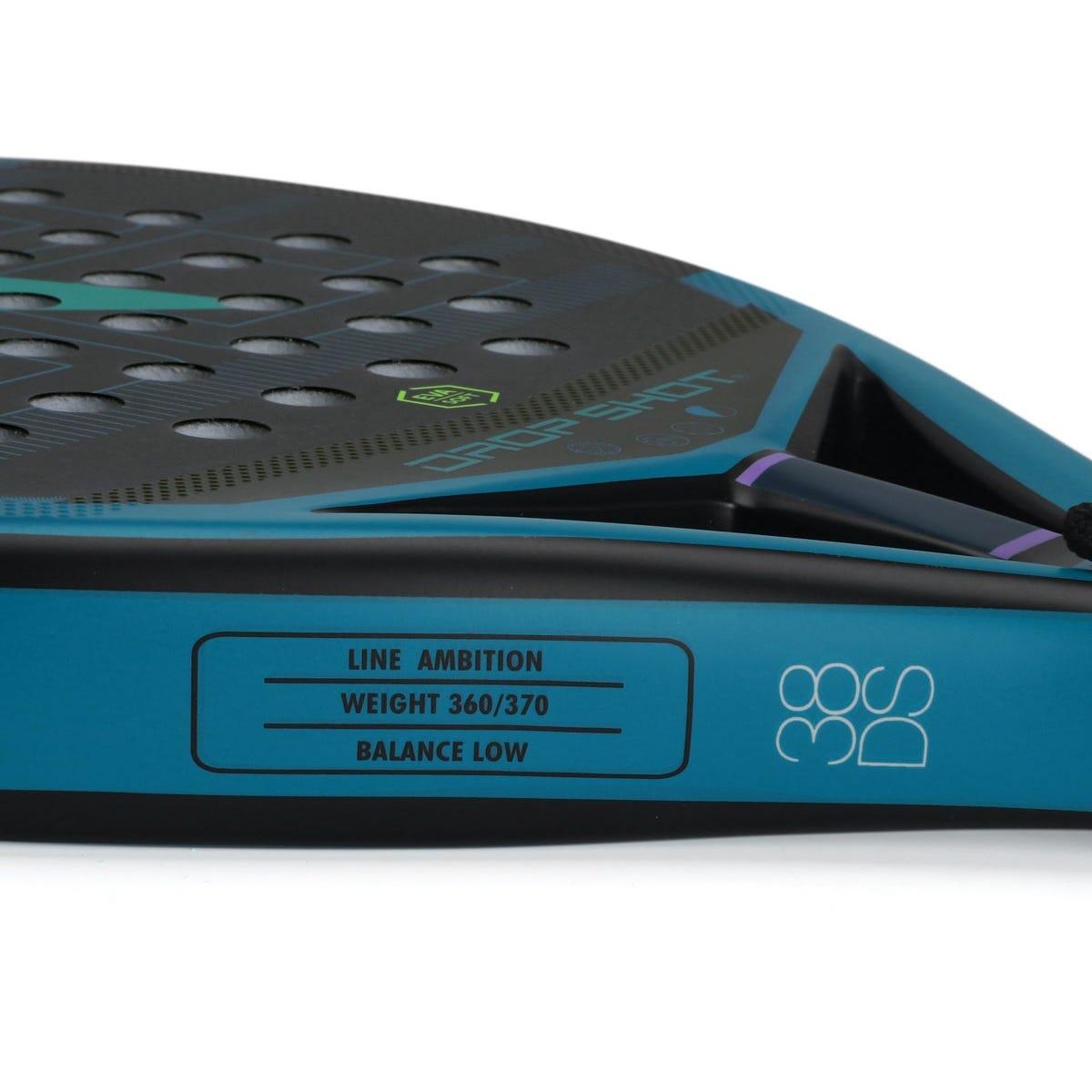 Drop Shot Explorer Pro Control Padelracket - ZWART - unisex | Decathlon