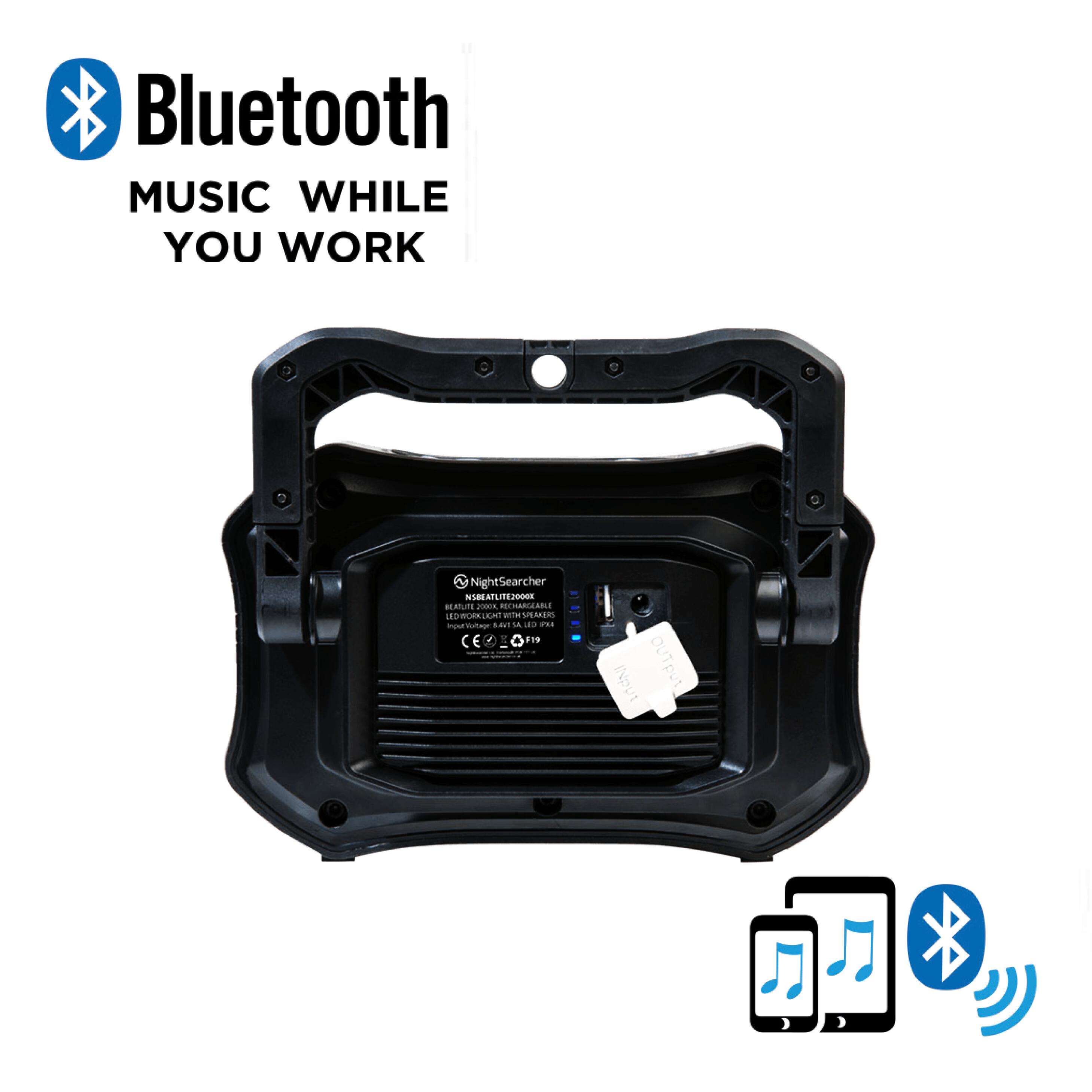 BeatLite 2000x Camping/Fishing Bivvy Light with Bluetooth Speakers & Power Bank | Decathlon