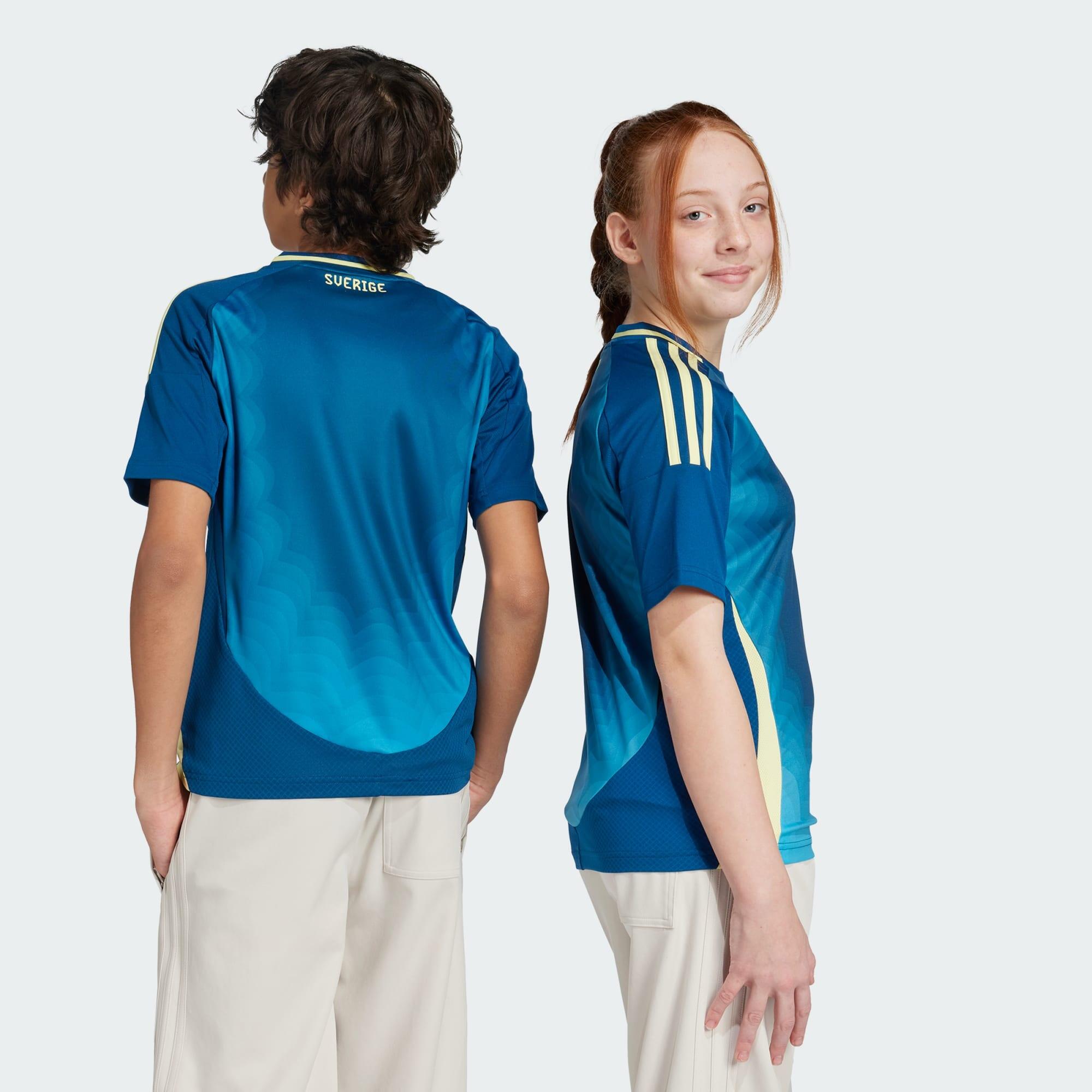 Sweden 25 (Women's Team) Away Jersey Kids ADIDAS | Decathlon
