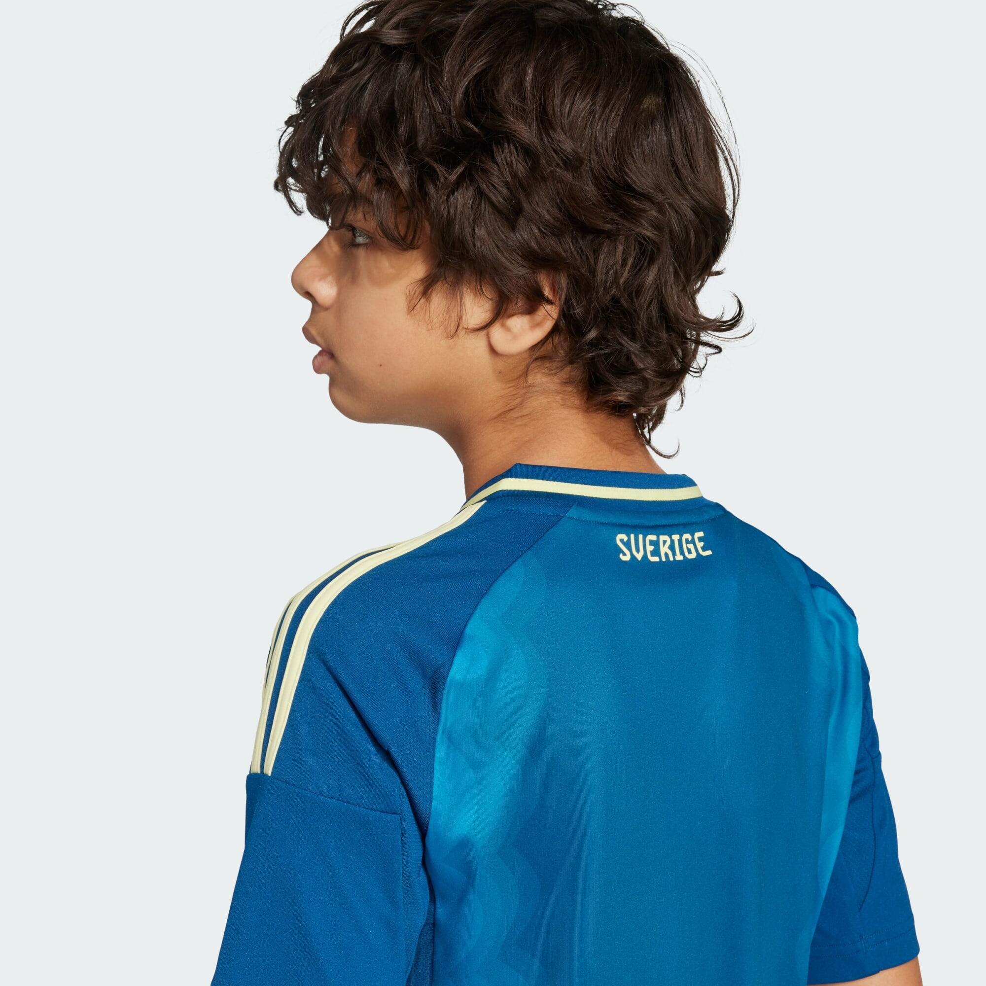Sweden 25 (Women's Team) Away Jersey Kids ADIDAS | Decathlon
