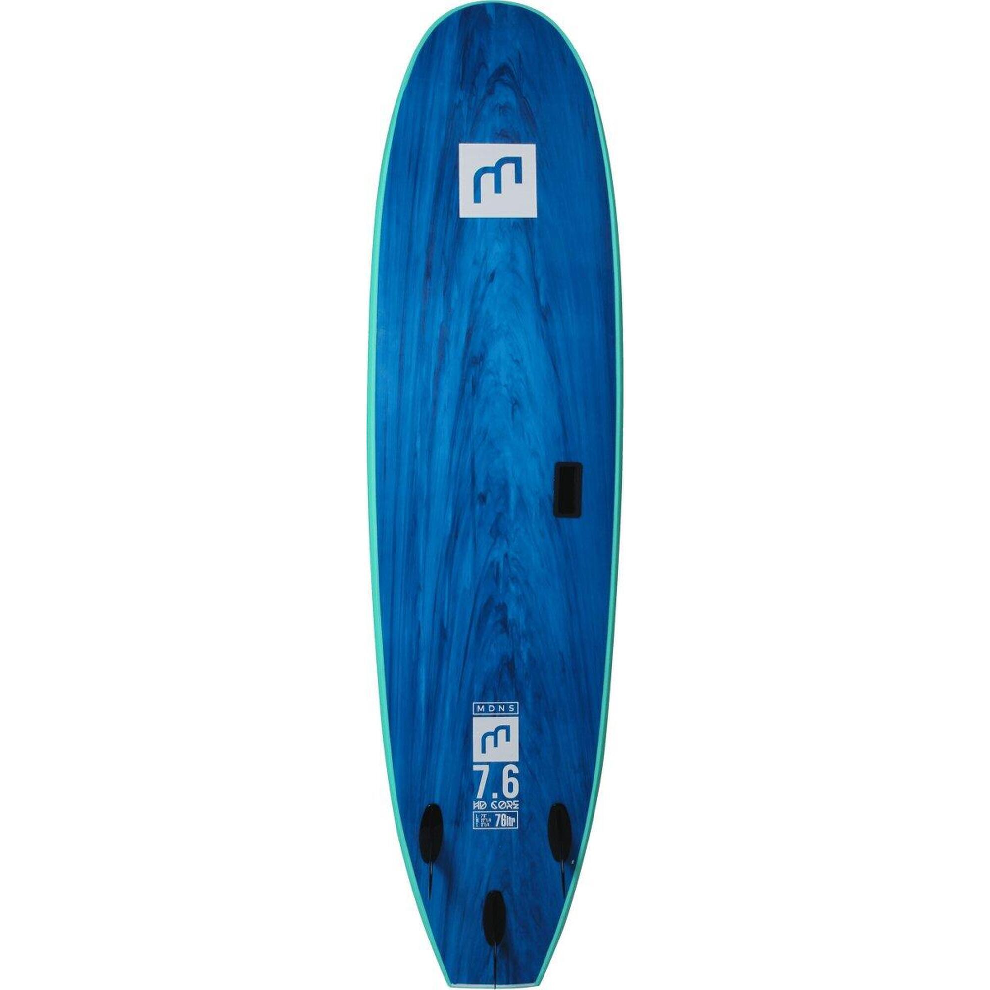 Hd Core 7'6 - Planche De Surf Softboard 7'6 MDNS | Decathlon