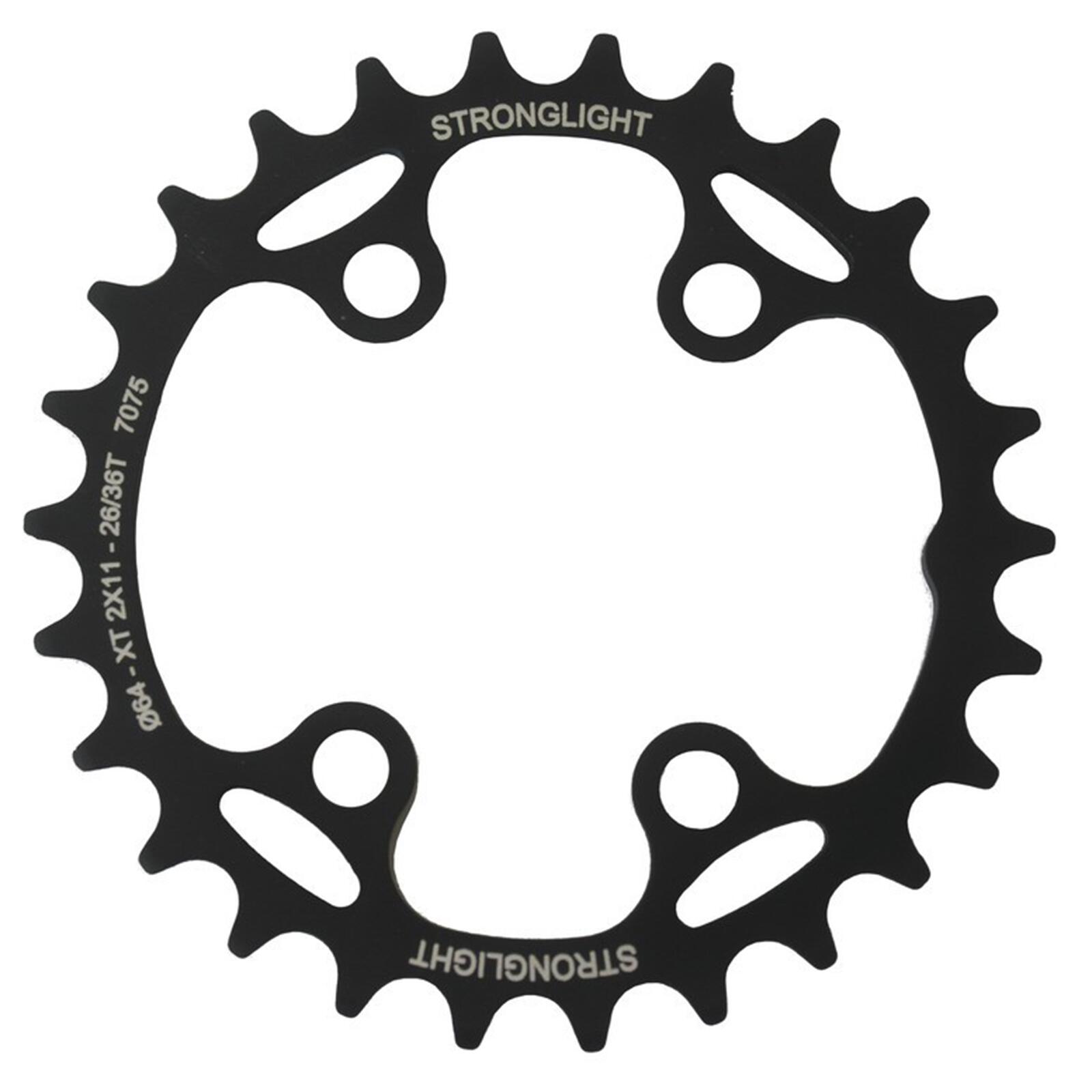 Stronglight Kettenblatt MTB Shimano 2x11 f.XT FC-M8000/SLX innen 24(34)Z sw STRONGLIGHT | Decathlon