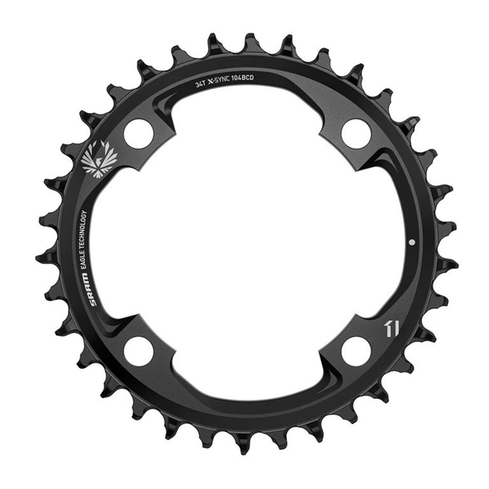 Sram Kettenblatt X-Sync Eagle 12-f.34-Z. schwarz,Alu,104mm SRAM | Decathlon