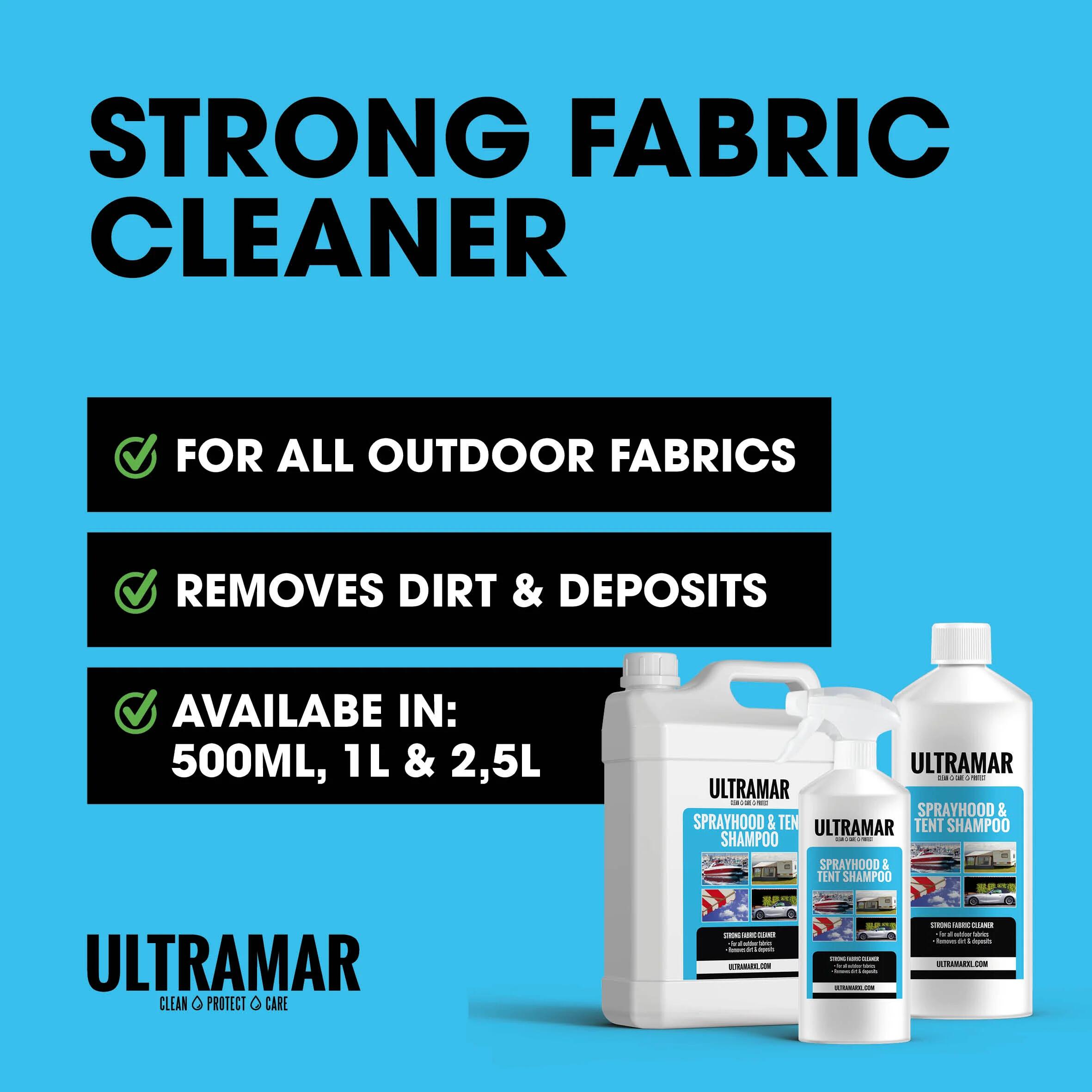 Ultramar - Doekreiniger: Sprayhood & Tent Shampoo - 2,5 L ULTRAMAR ...