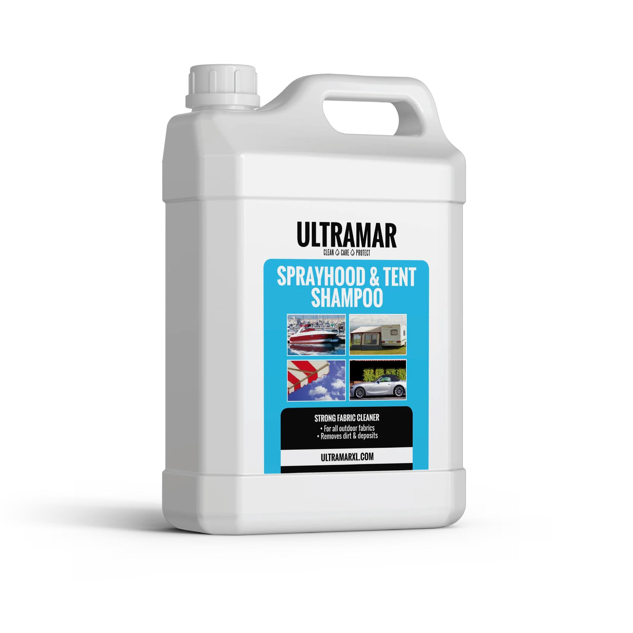Ultramar - Doekreiniger: Sprayhood & Tent Shampoo - 2,5 L ULTRAMAR ...
