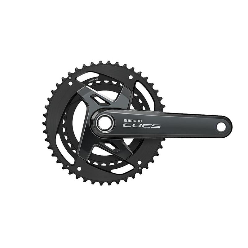 Dupla pedál Shimano Cues FC-U8000-2 11V SHIMANO - Decathlon