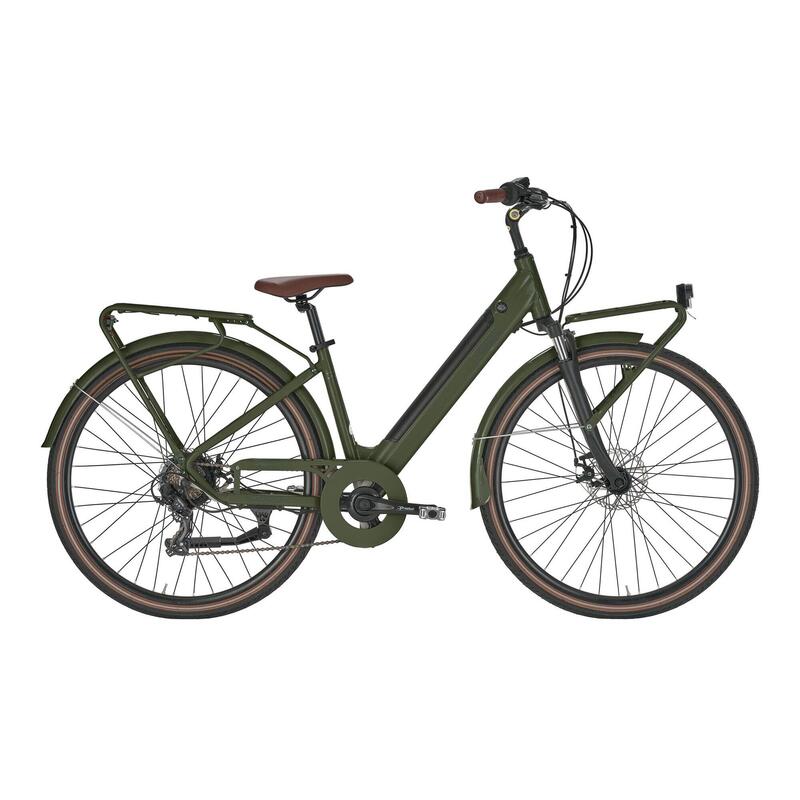 ALPINA BIKE Q1 TRK 28 ATLANTA ELEKTRISCHE FIETS VROUWEN GROENE VERSIE ...