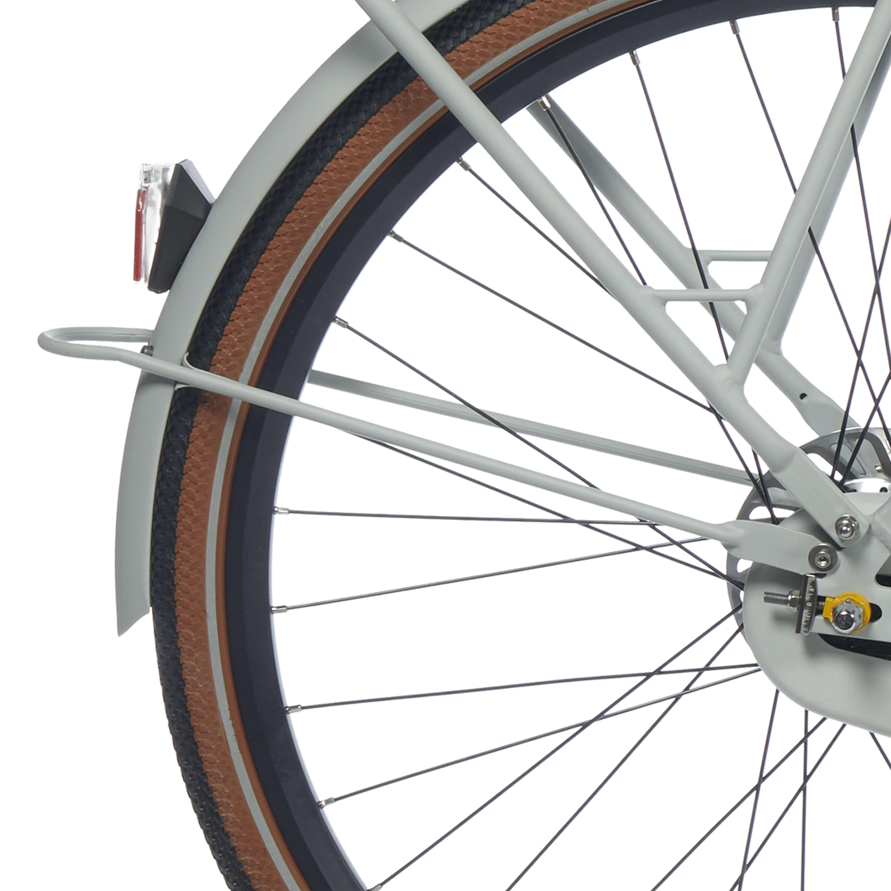 Cortina Tige de garde-boue arrière 28 E-U4 en gris lisse Matt CORTINA ...