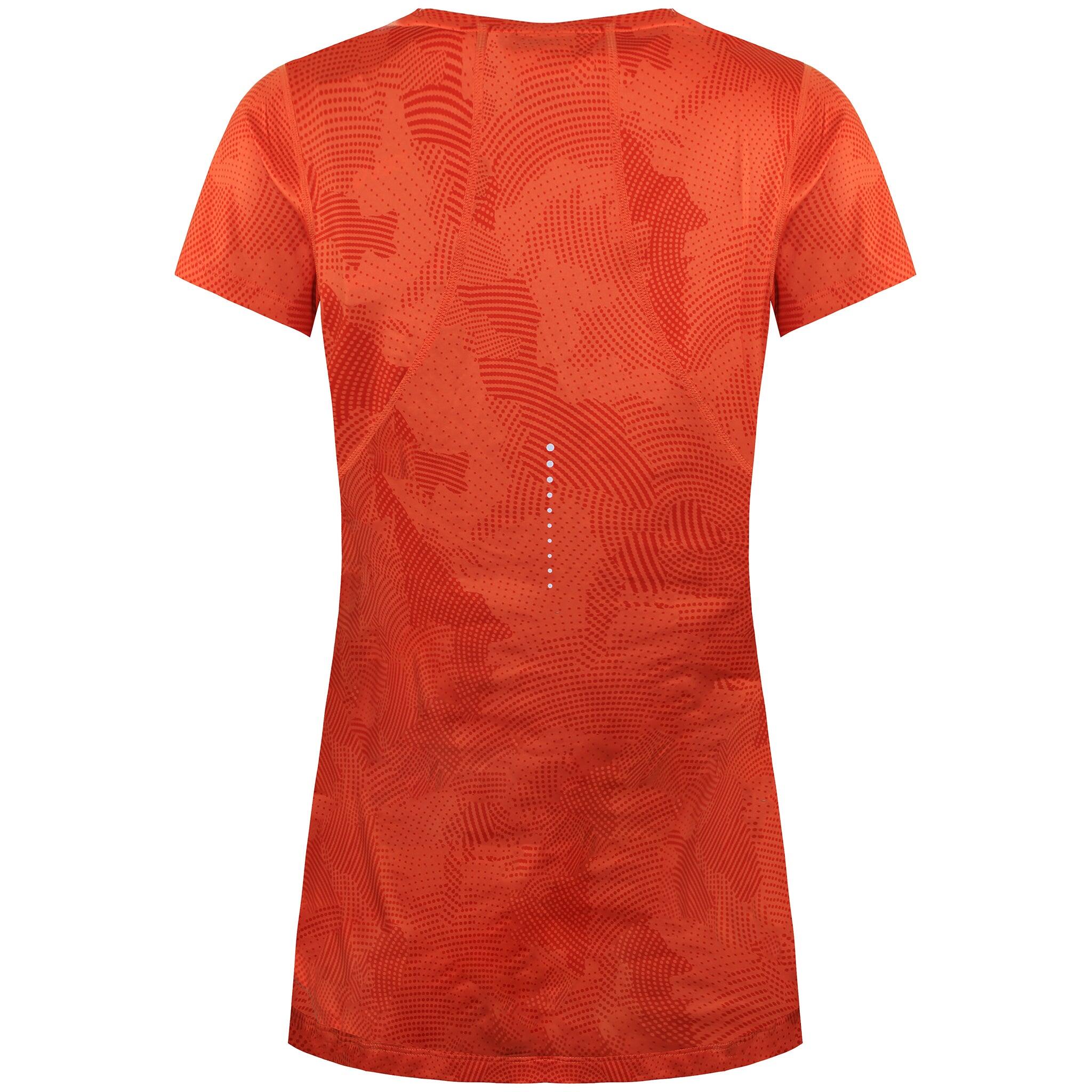 Asics Motion Dry Womens Orange Running Top ASICS | Decathlon