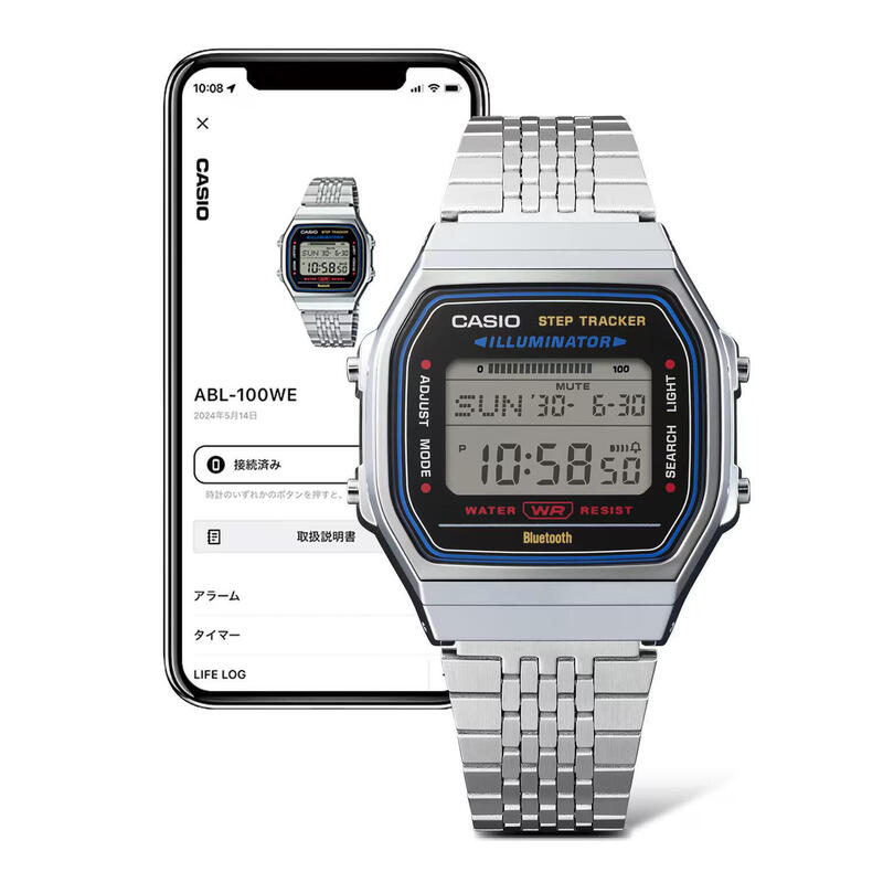 Zegarek męski Casio ABL-100WE-1AEF, Quartz, 38mm, 3ATM CASIO | Decathlon