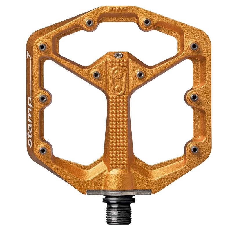 MTB- Plattform-Pedal Stamp 7 Small, orange CRANKBROTHERS | Decathlon