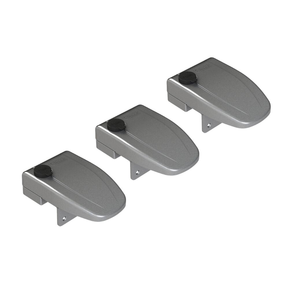 Fiamma Safe Door Frame Grey 3-Pack Security Locks with Unified Key ...