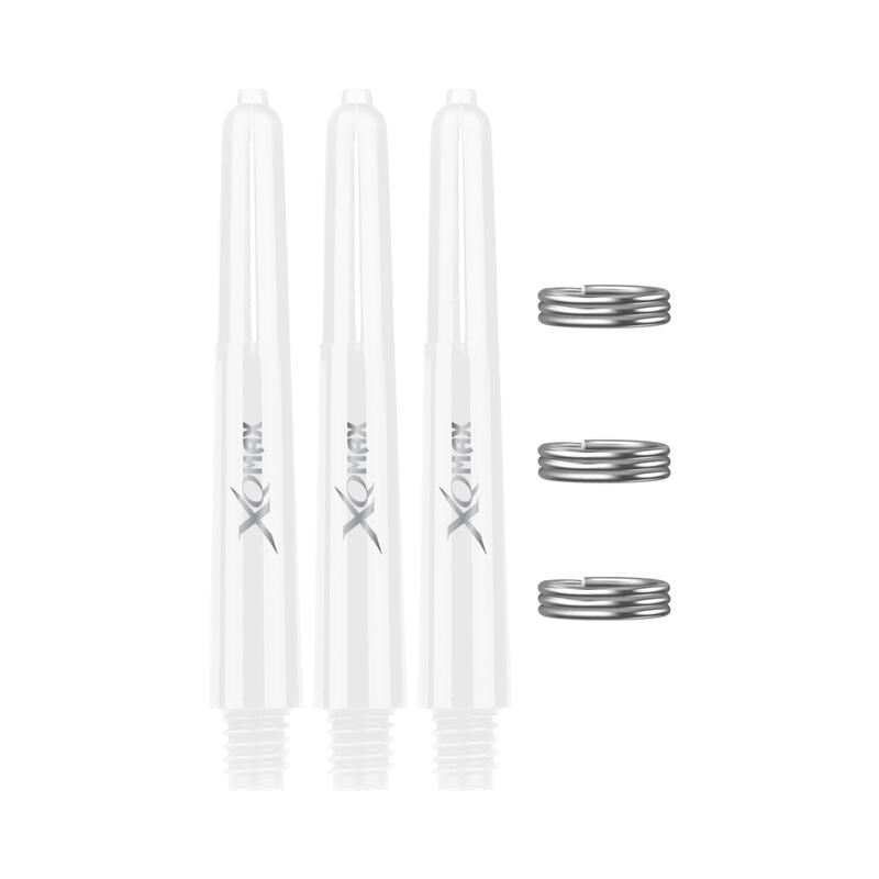 XQmax darts szár egyszínű 35 mm műanyag, áttetsző XQ MAX - Decathlon