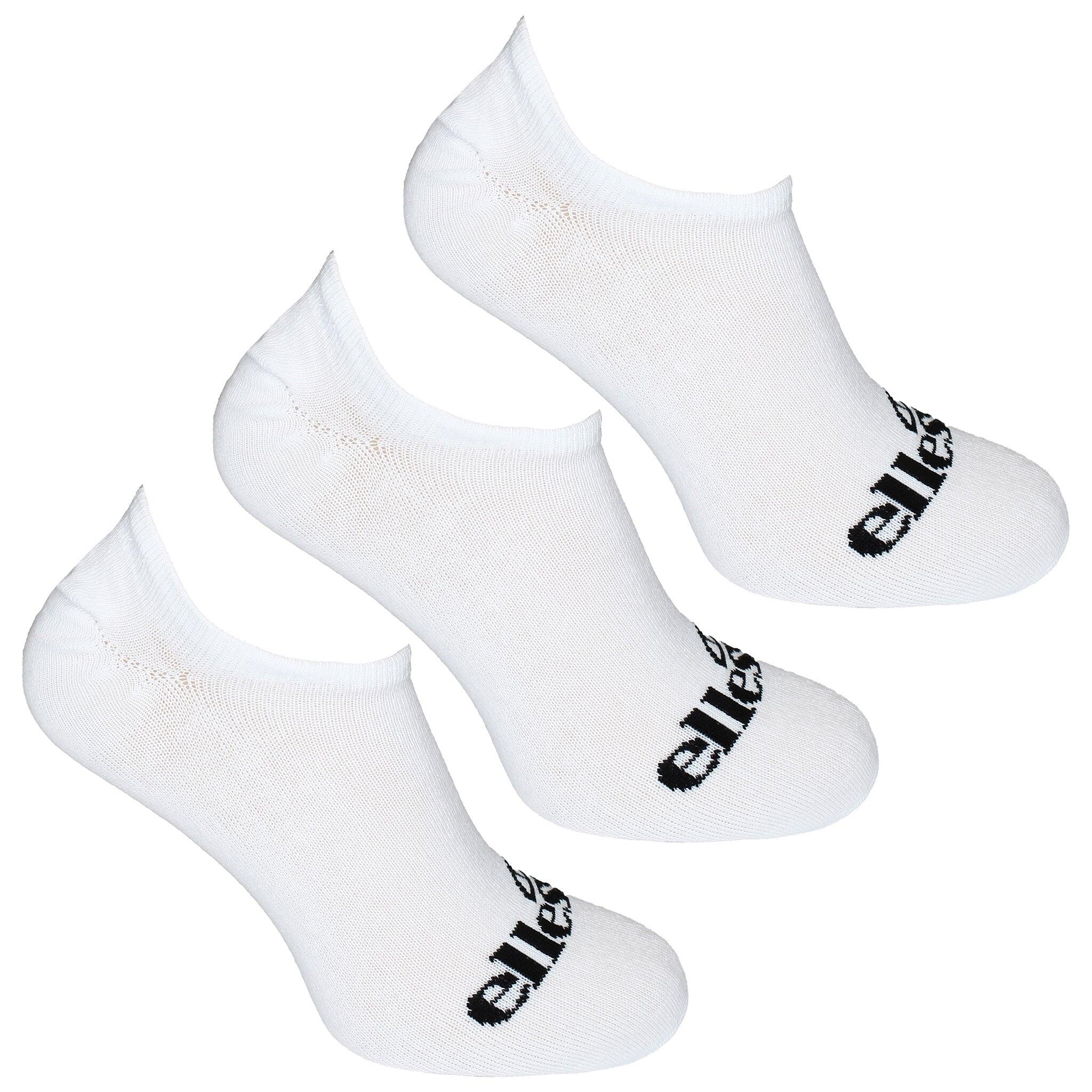 Ellesse 3-Pack Frimo Mens White No Show Socks | Decathlon