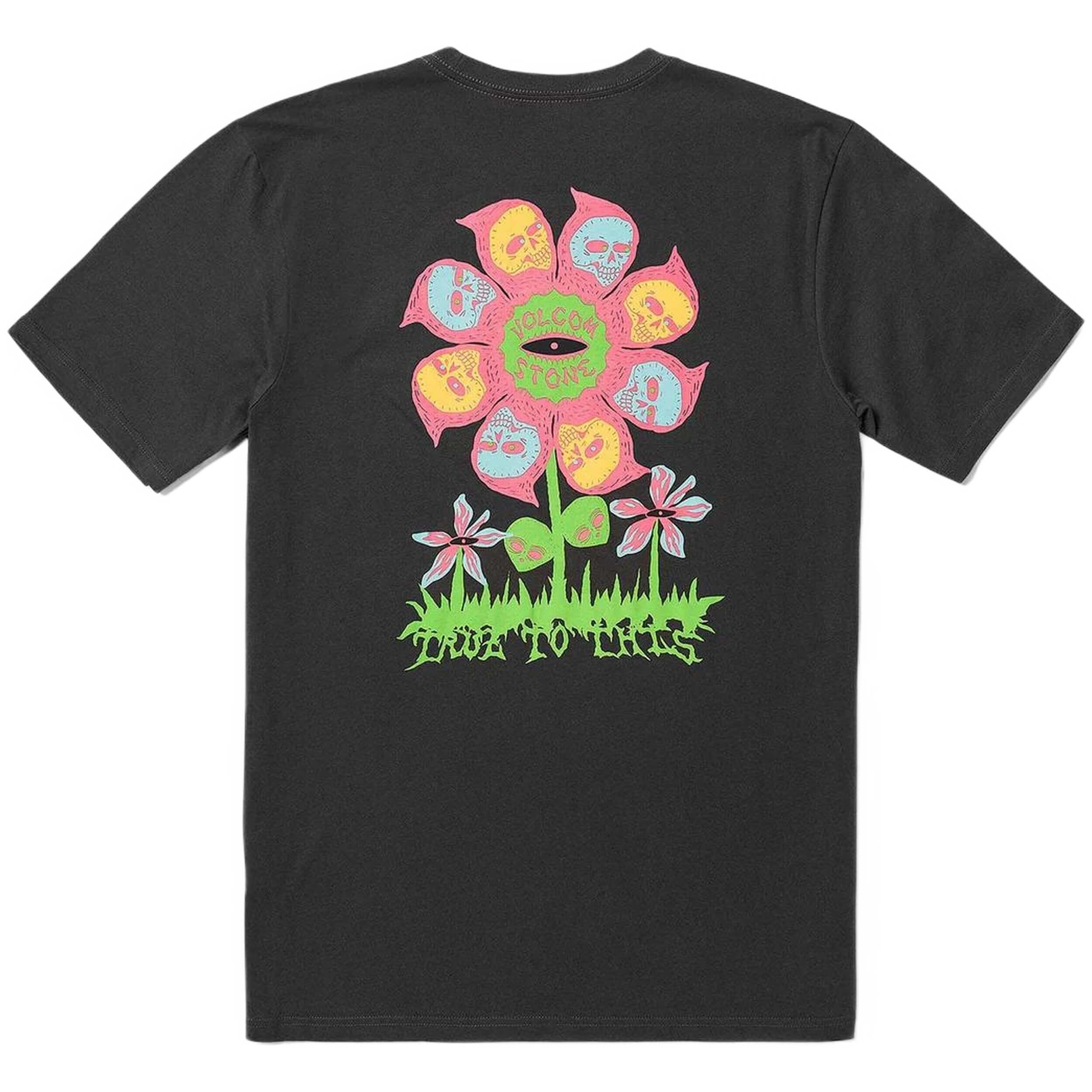 Volcom Flower Budz T-shirt - Stealth VOLCOM | Decathlon