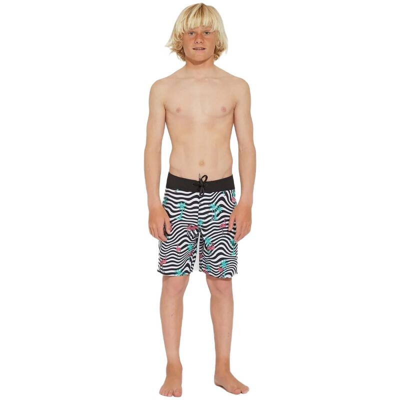 Maillot de bain Volcom Flamingbros Mod Trunks pour enfants VOLCOM ...