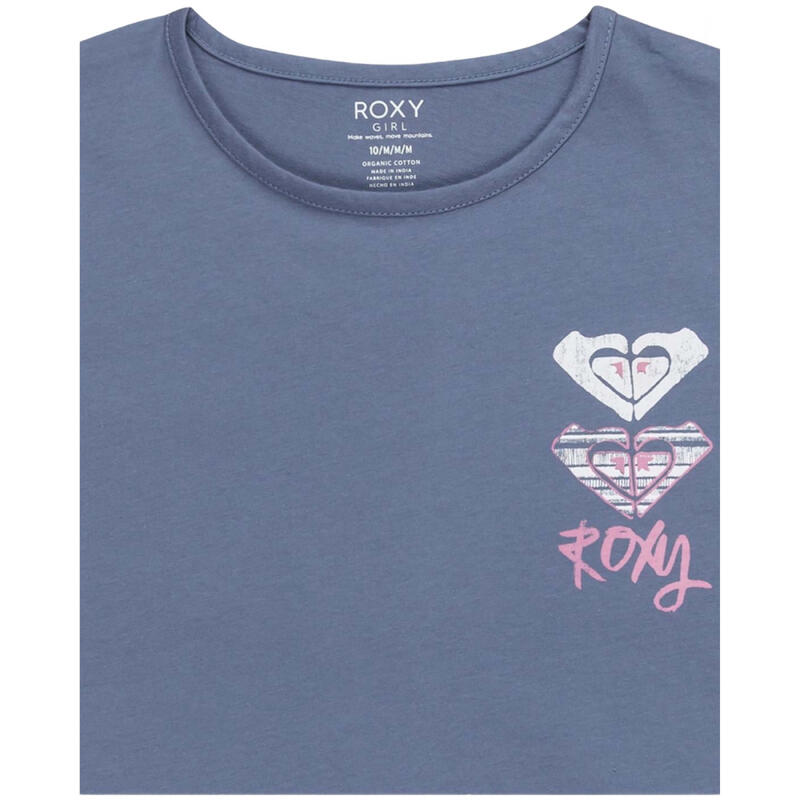 T-shirt Roxy modèle ERGZT04063-WBS0 pour unisexe enfants ROXY | Decathlon