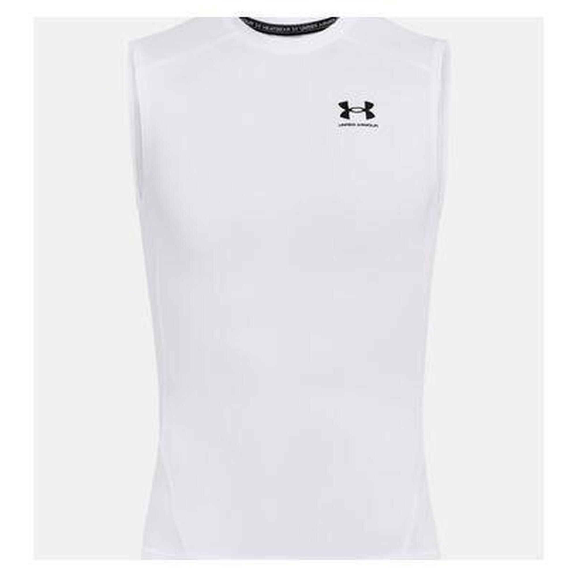 UNDER ARMOUR - Maiou Lycra HeatGear® Under Armour Alb | Decathlon